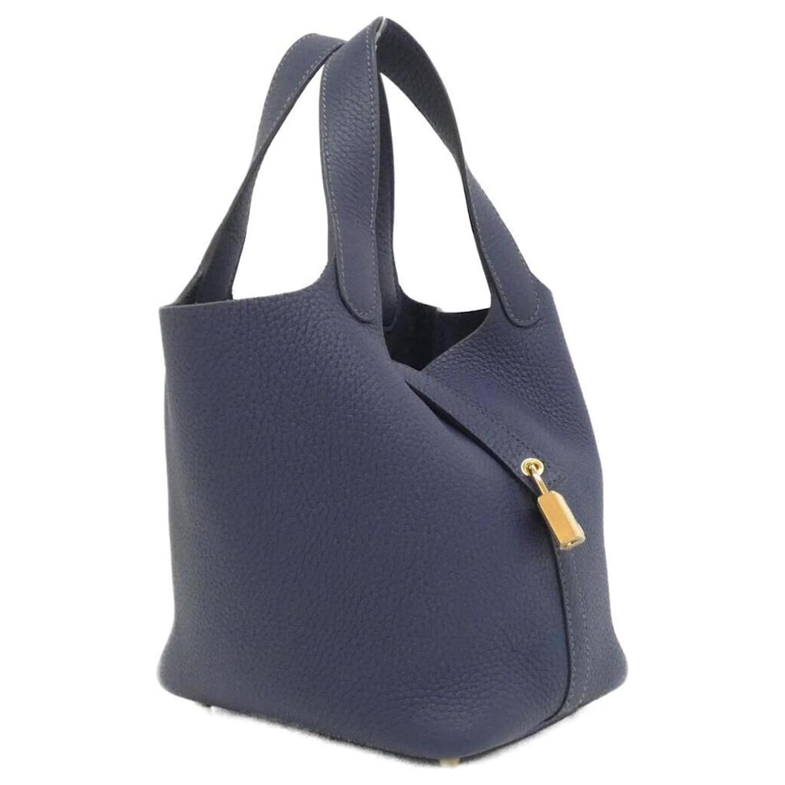 Hermès Hermes Picotin Lock PM Handbag Leather ref.2218412 - Joli Closet