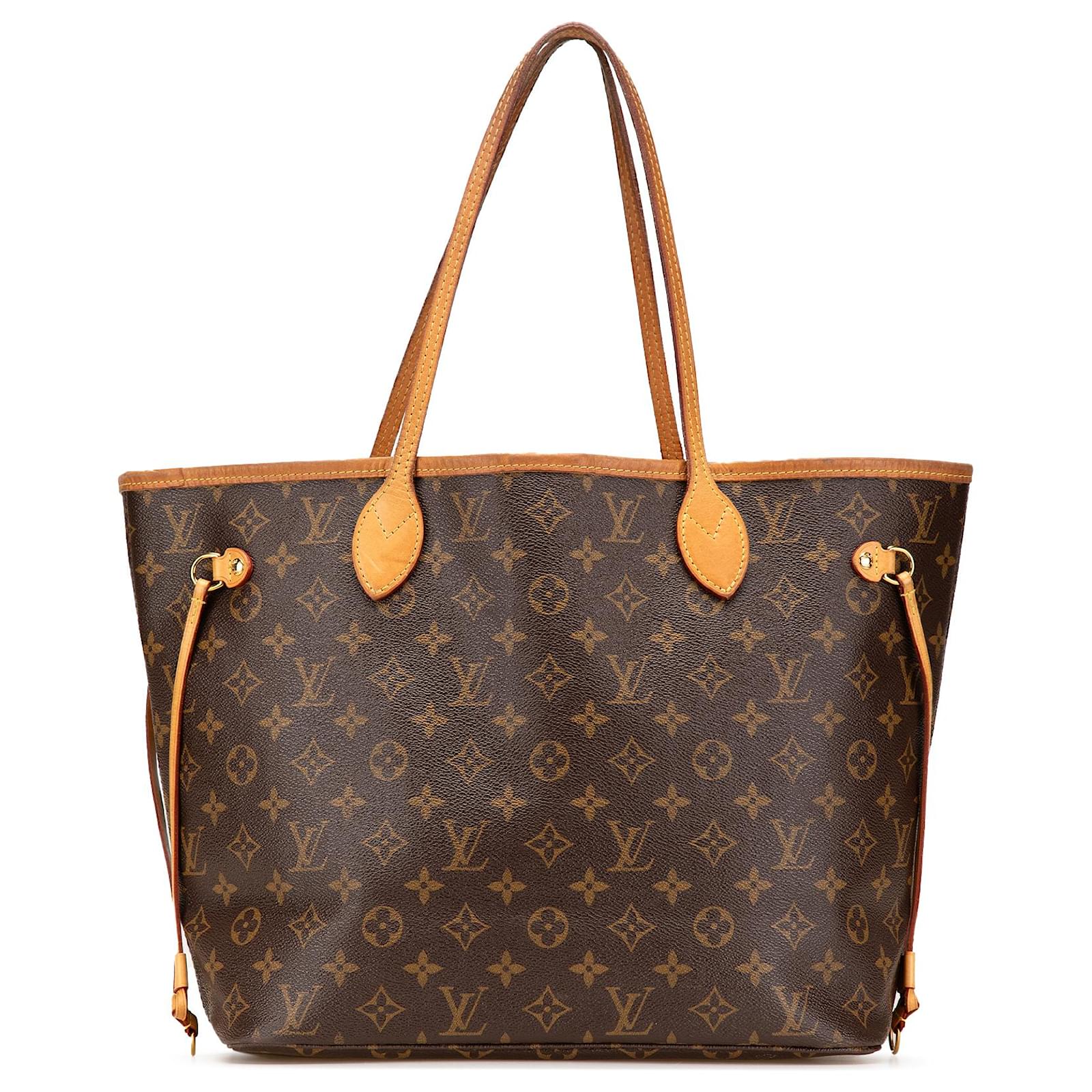 Louis Vuitton Brown Monogram Neverfull MM Cloth ref.2218756 - Joli Closet