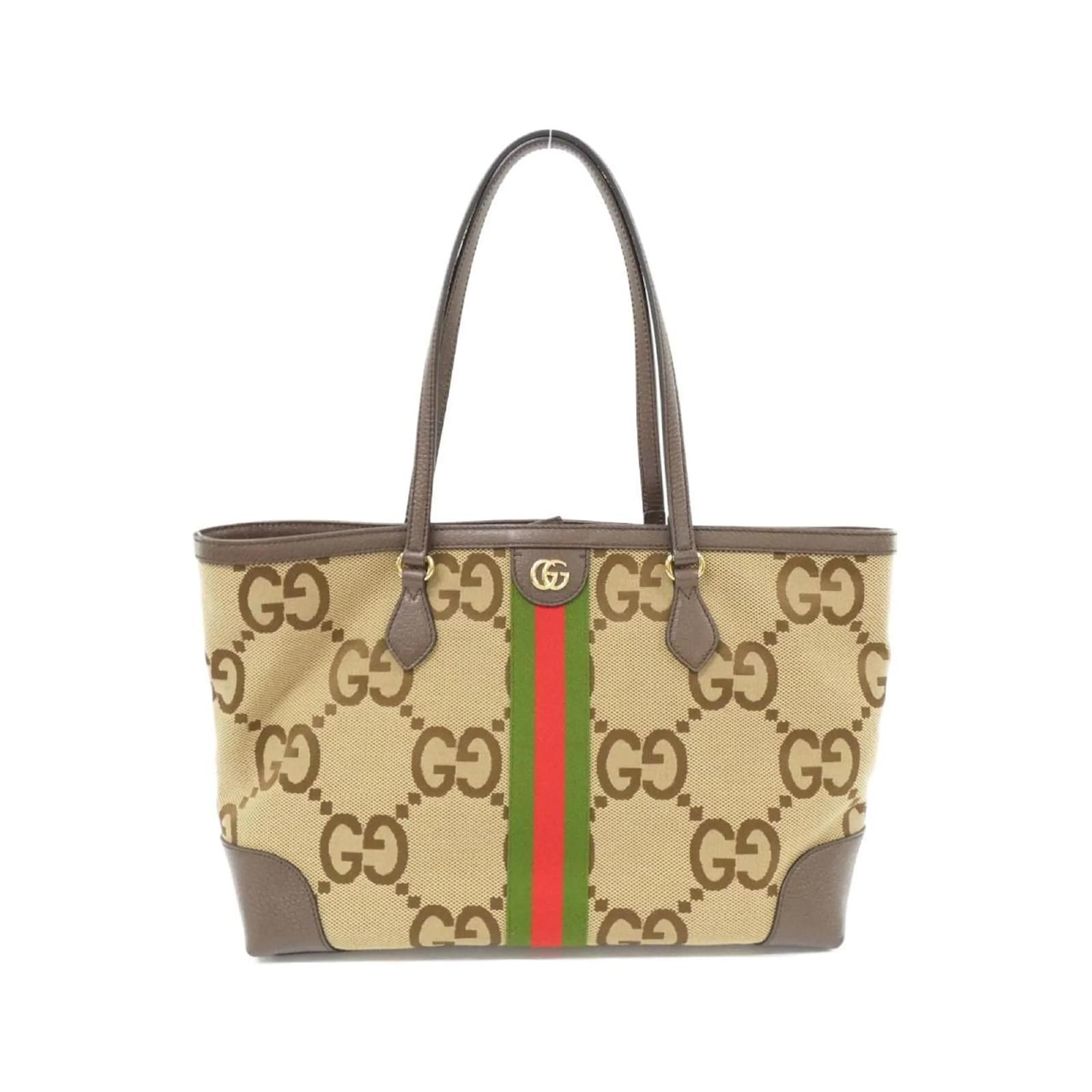 Gucci OPHIDIA 631685 UKMDG Handbag Brown Camel Cloth ref.2219143 - Joli ...