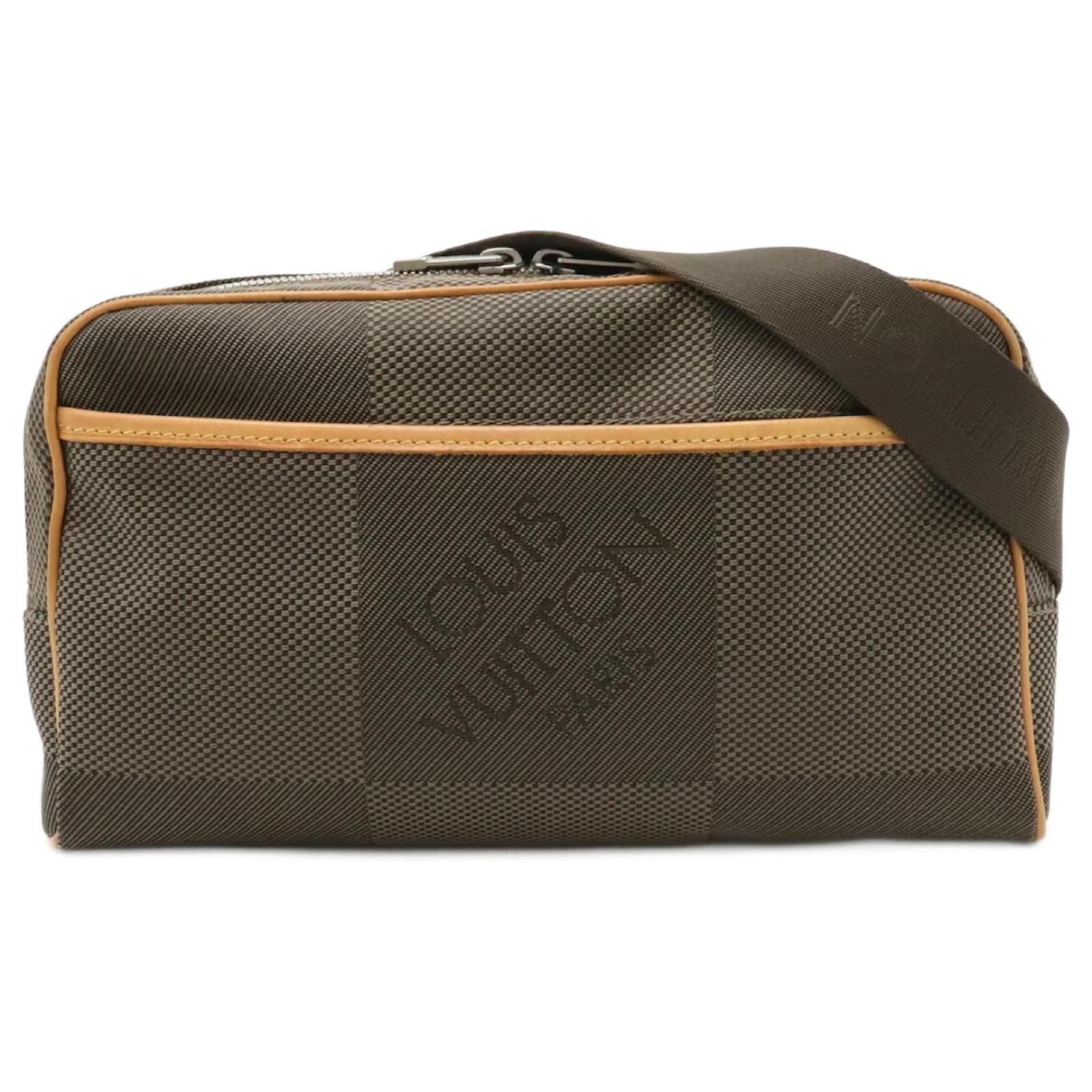 Louis Vuitton Damier Geant Acrobat Body Bag Khaki Cloth ref.2222185 ...