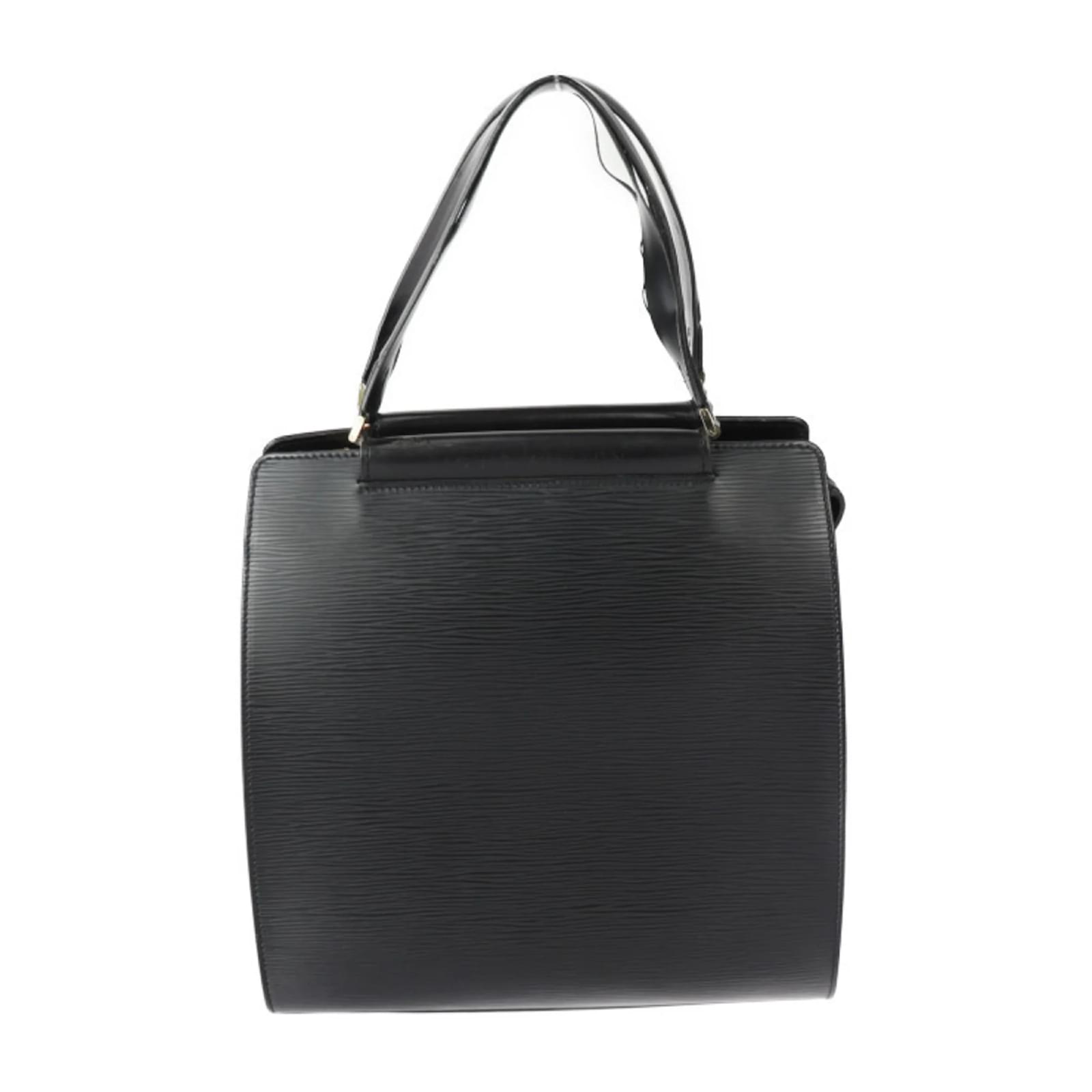 Louis Vuitton Figari MM Epi Handbag Black Leather ref.2234320 - Joli Closet