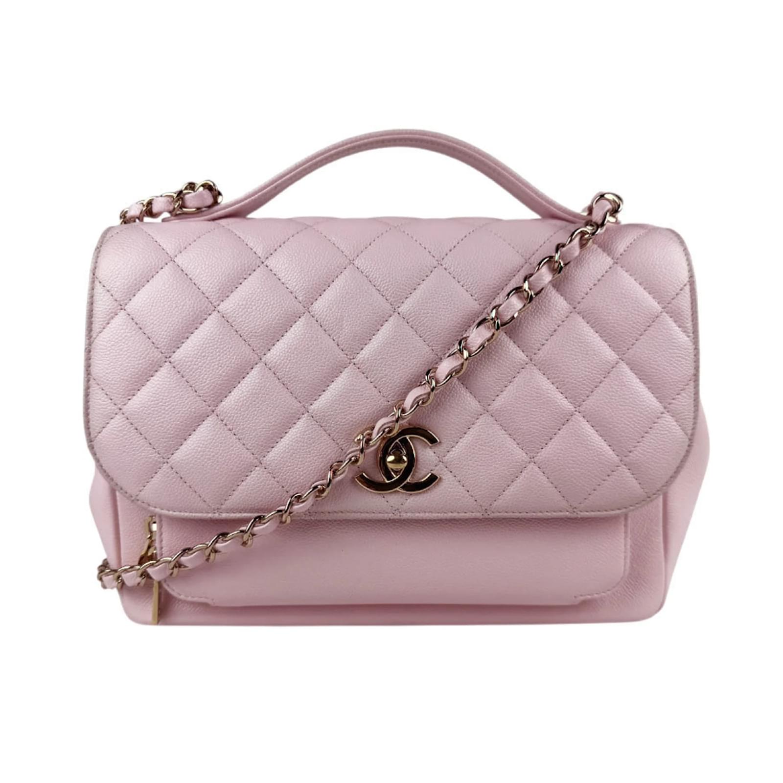 Chanel Light Pink Grained Calfskin Handbag ref.2234536 - Joli Closet
