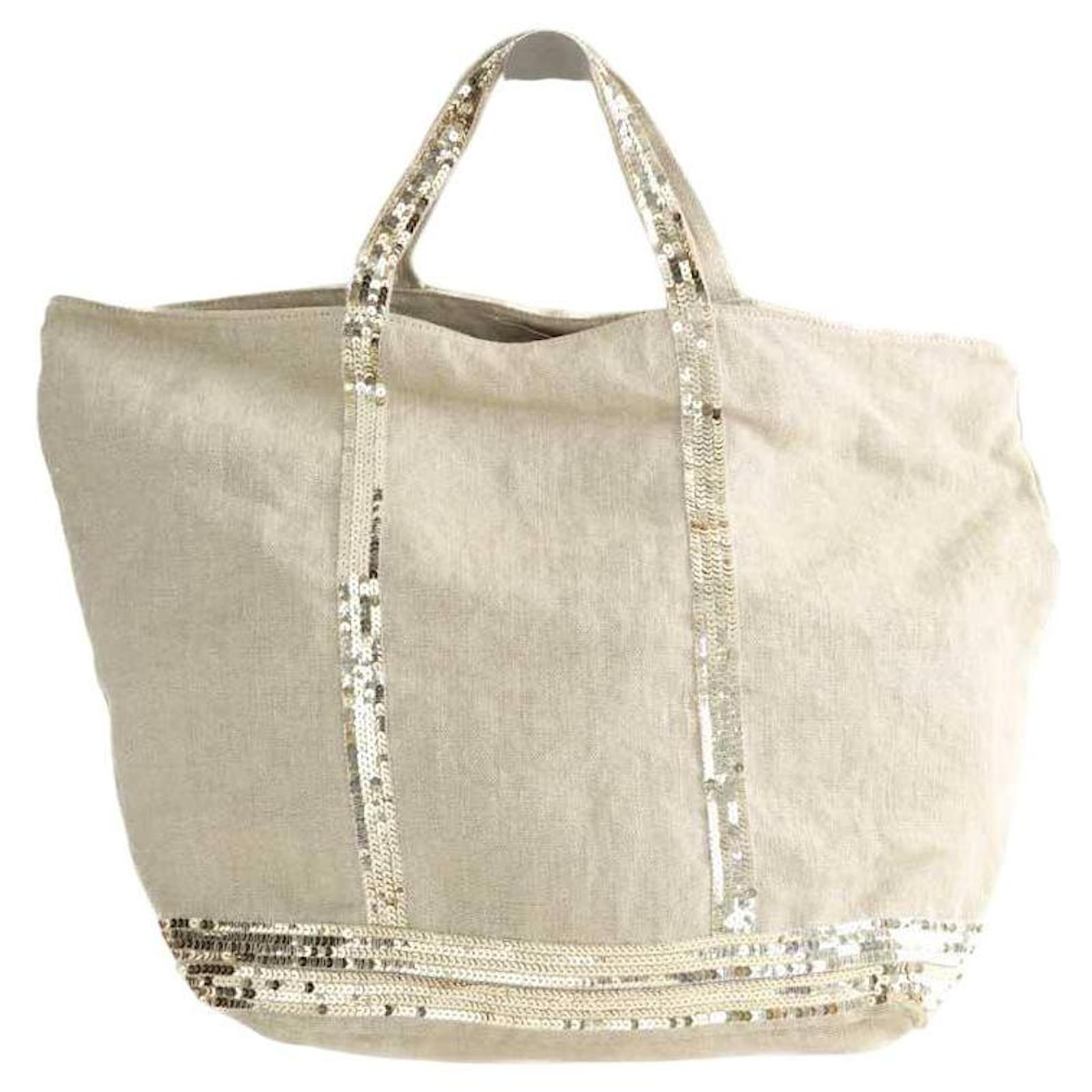 Vanessa Bruno Cotton tote bag Beige ref.2236850 - Joli Closet