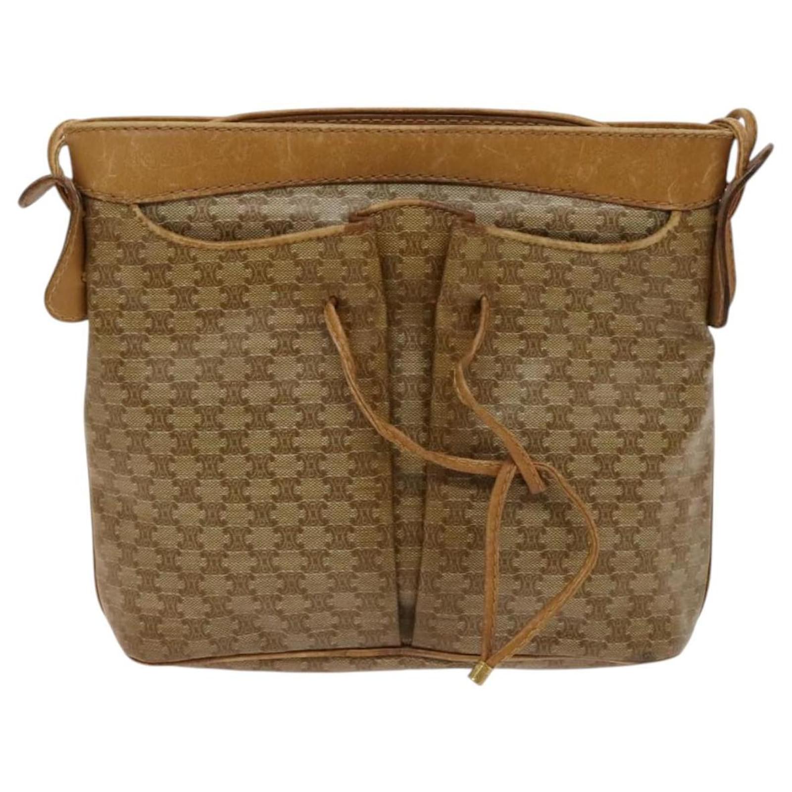 Céline Triomphe Beige Cloth ref.2242616 - Joli Closet