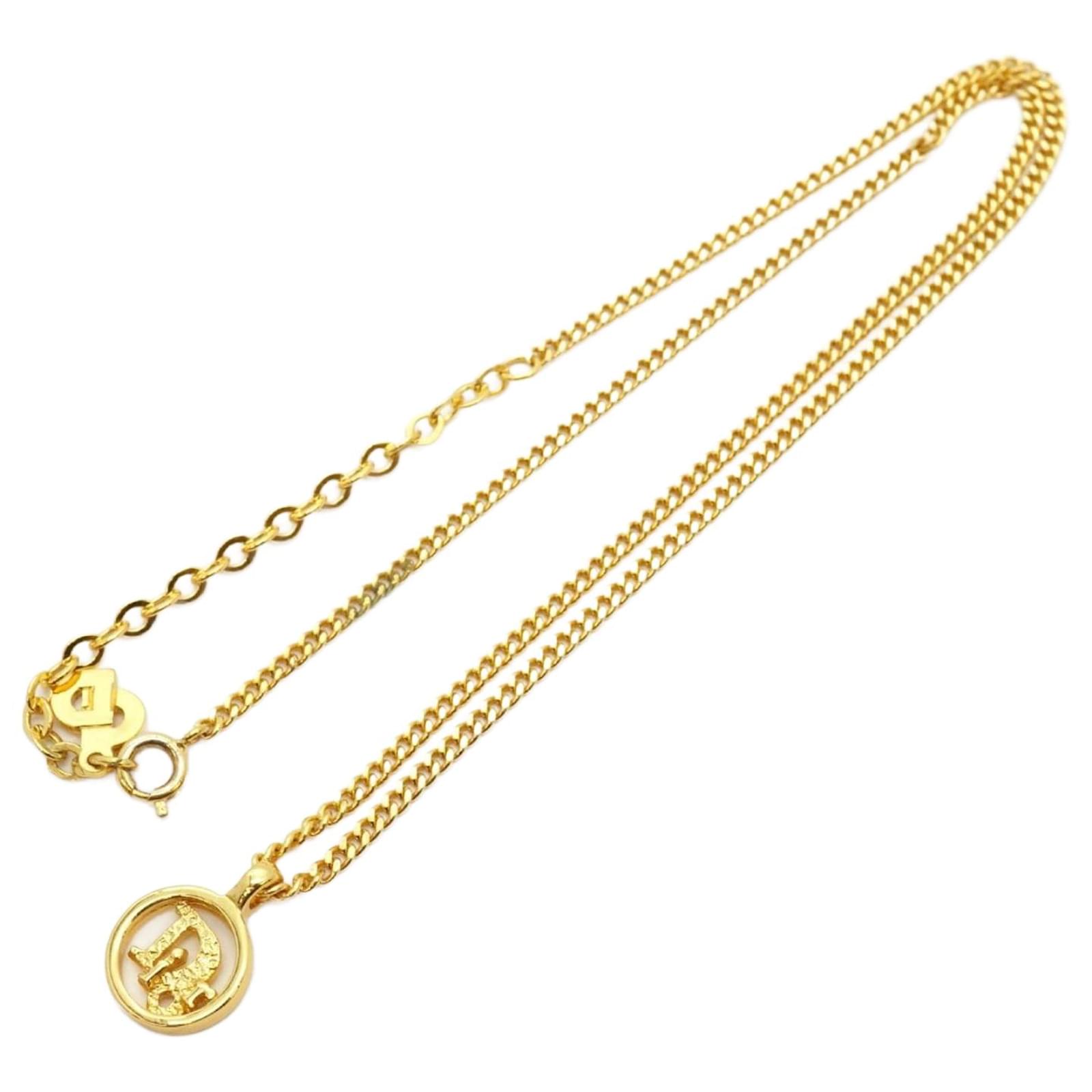 Dior Logo Golden Gold-plated ref.2244878 - Joli Closet