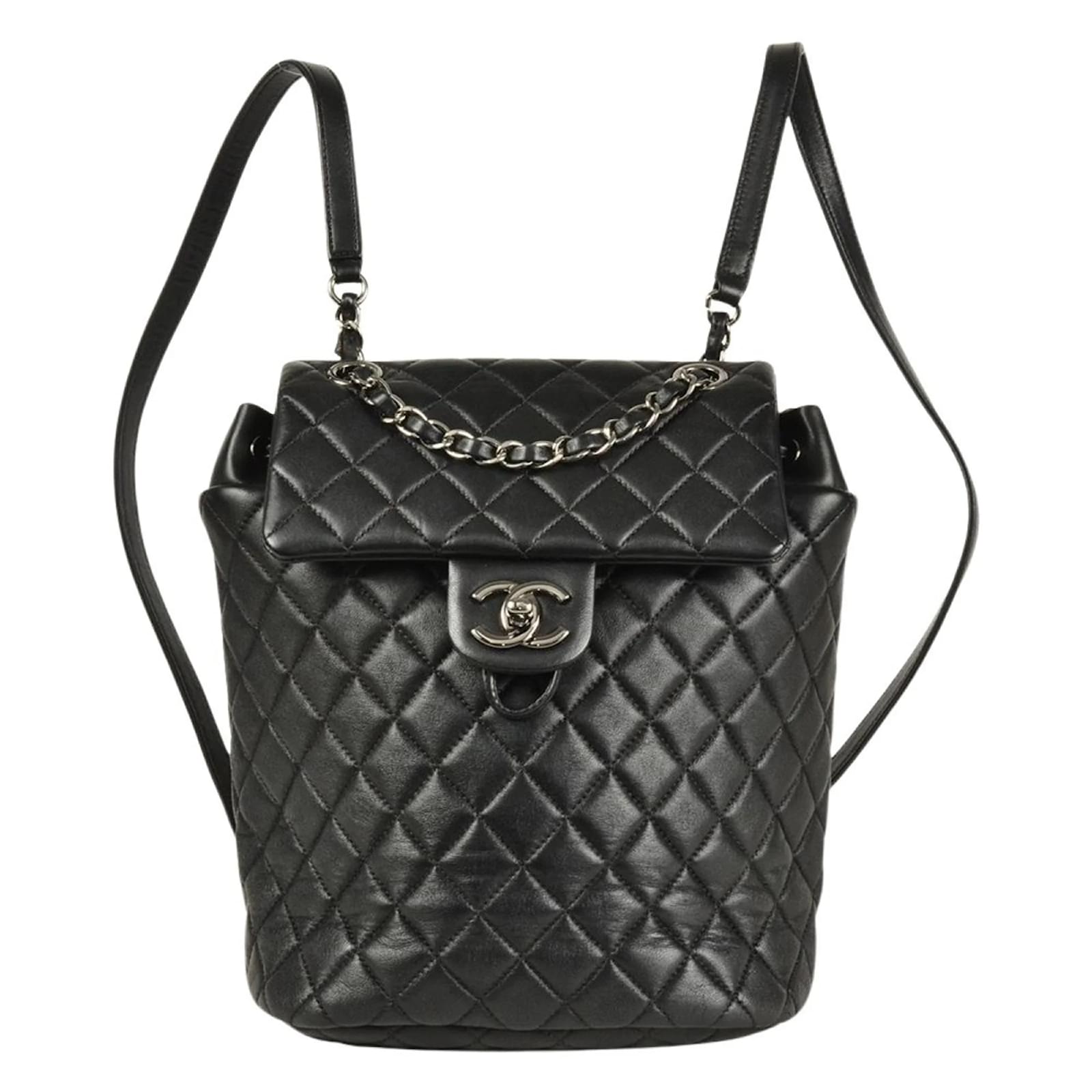 Chanel Urban Spirit Backpack Black Leather ref.2245801 - Joli Closet