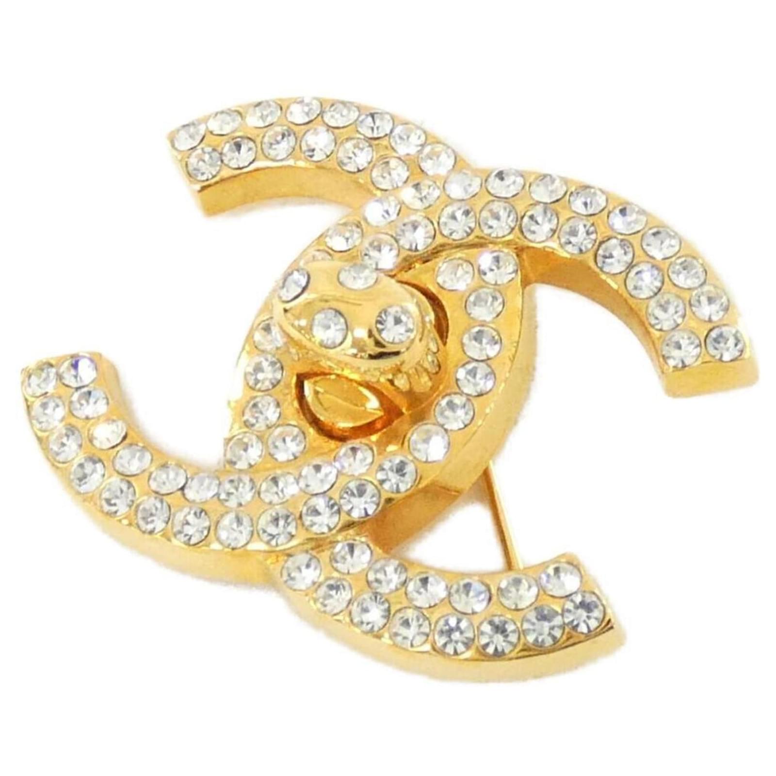 Chanel Coco Mark Golden Gold-plated ref.2246466 - Joli Closet