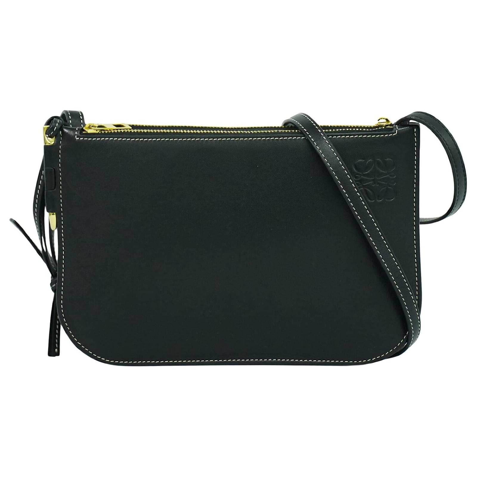 Loewe Gate Black Leather ref.2247401 - Joli Closet
