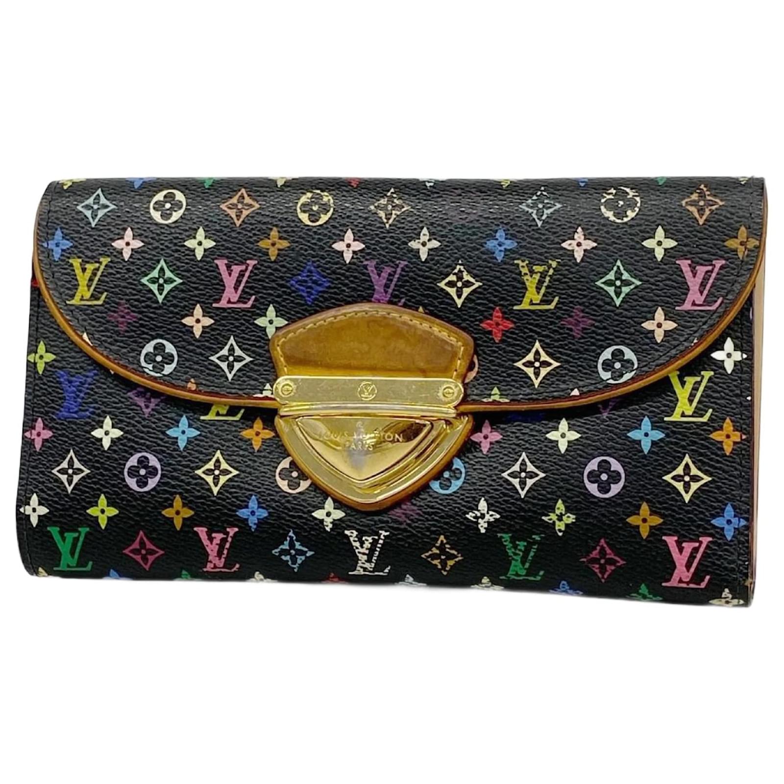 Louis Vuitton Tri-fold Long Wallet in Noir Black ref.2248296 - Joli Closet