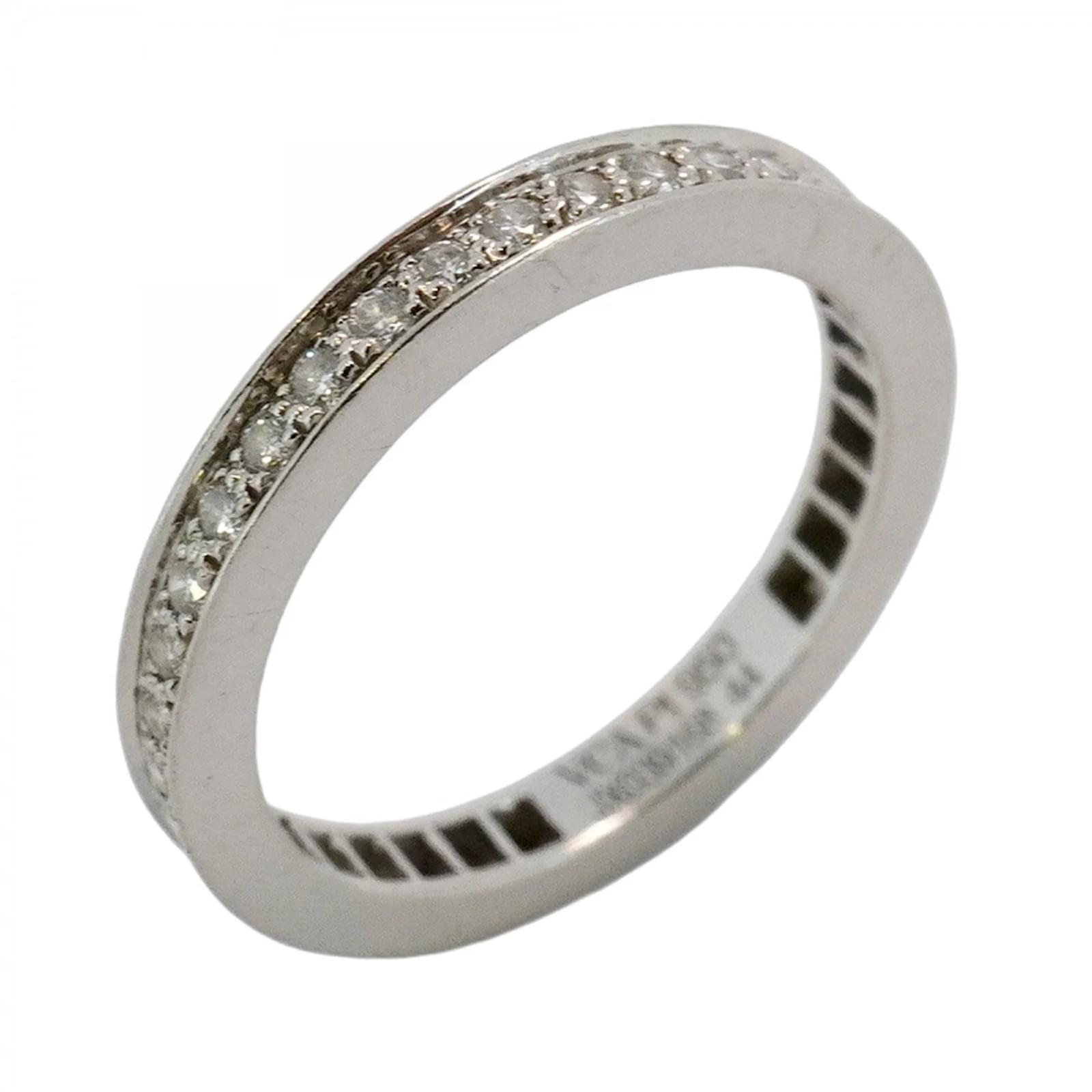Van Cleef & Arpels Romance Full Eternity Band Ring Platinum ref.2248552 ...