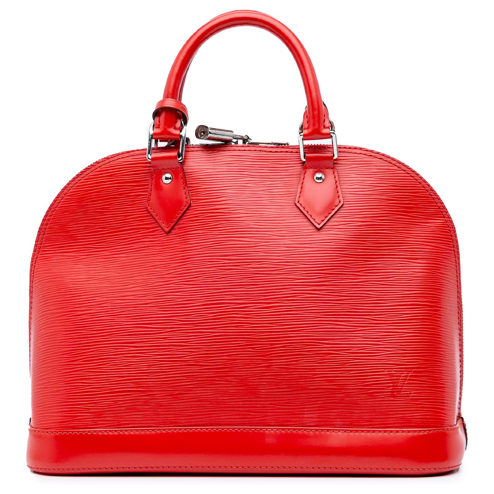 Louis Vuitton Red Epi Alma PM Leather ref.2249975 - Joli Closet
