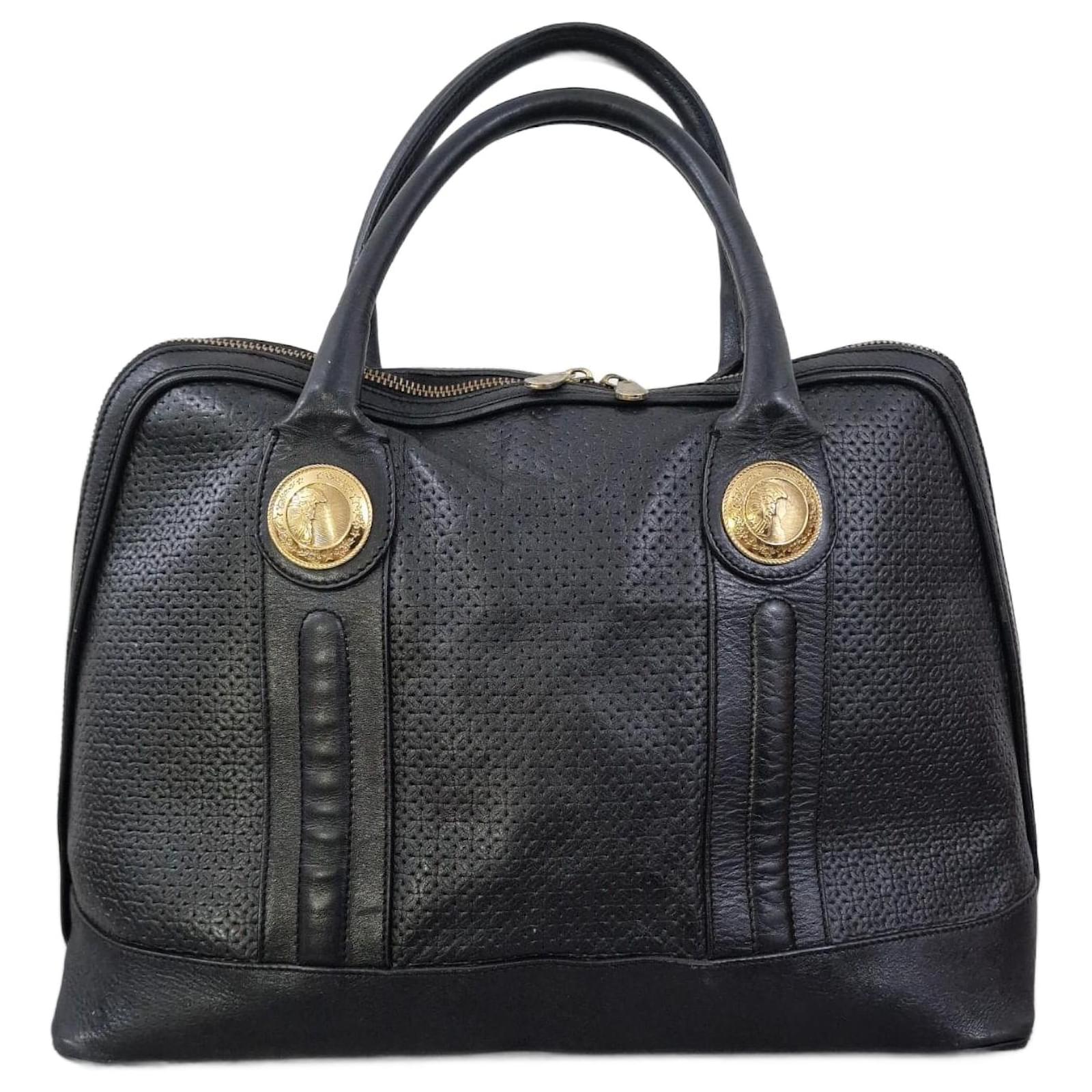 Versace Handbags Black Leather ref.2250347 - Joli Closet