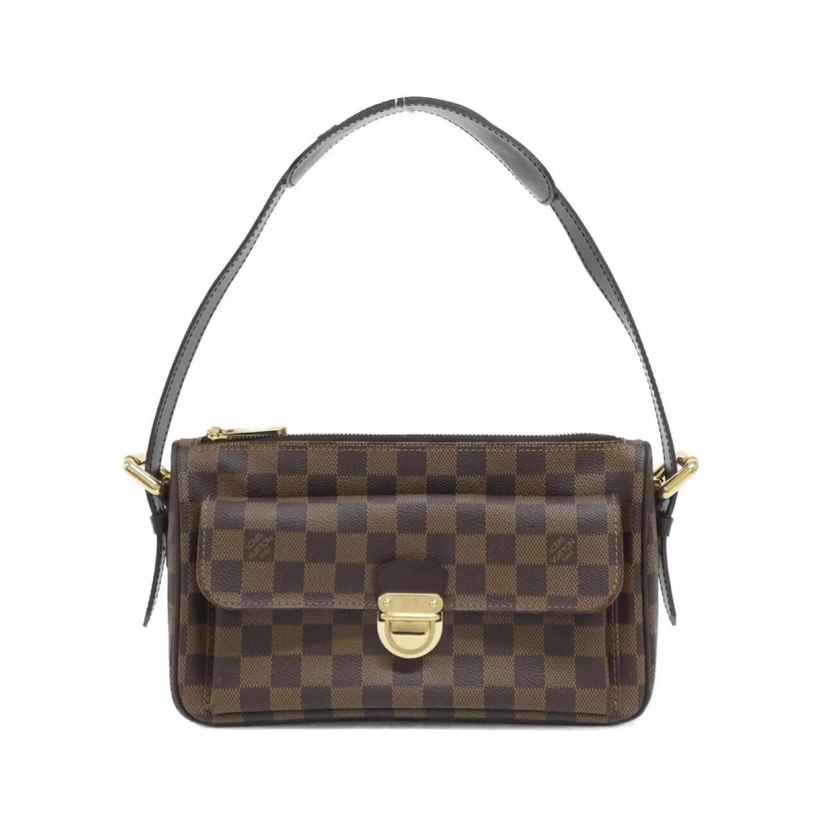 Louis Vuitton Damier Ravello GM Shoulder Bag Damier ebene Cloth ref ...