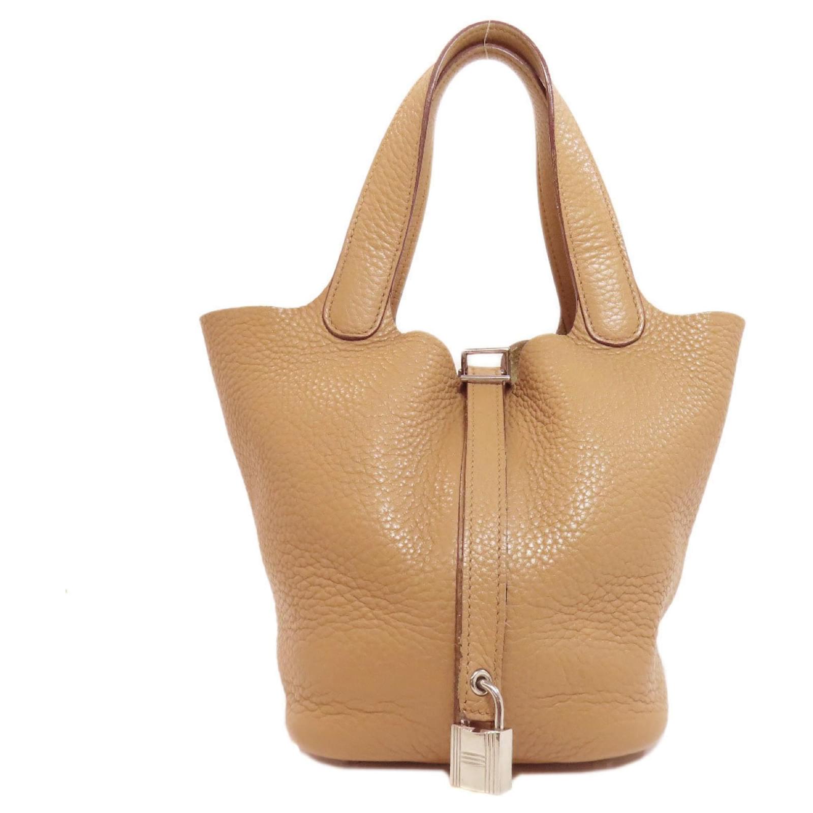 Hermès Hermes Picotin Lock PM Handbag Brown ref.2267200 - Joli Closet