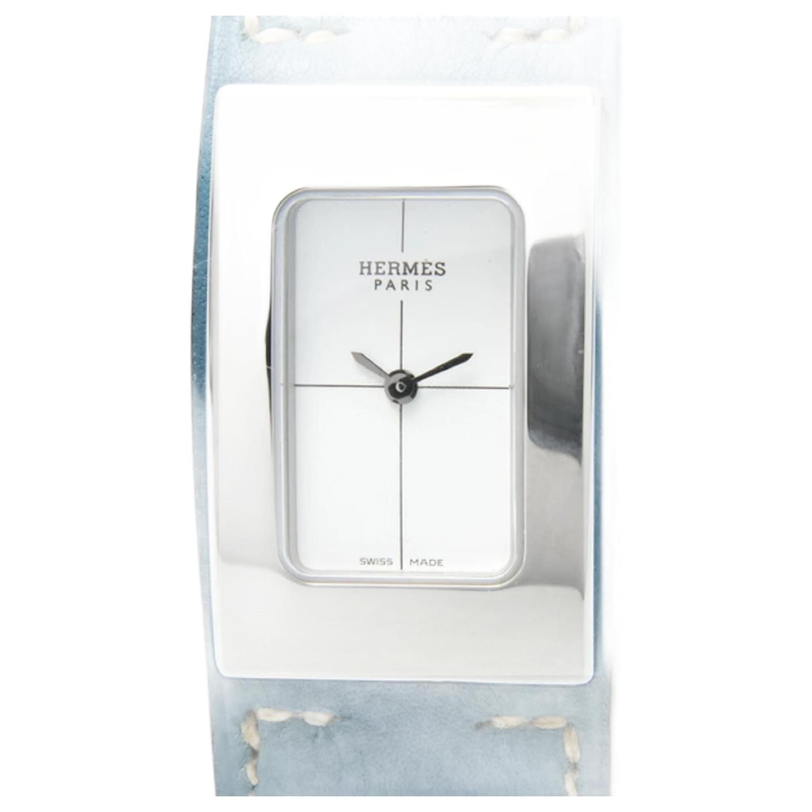 Hermès Hermes Women's Watch Cherche Midi Silvery Blue ref.2274555 ...
