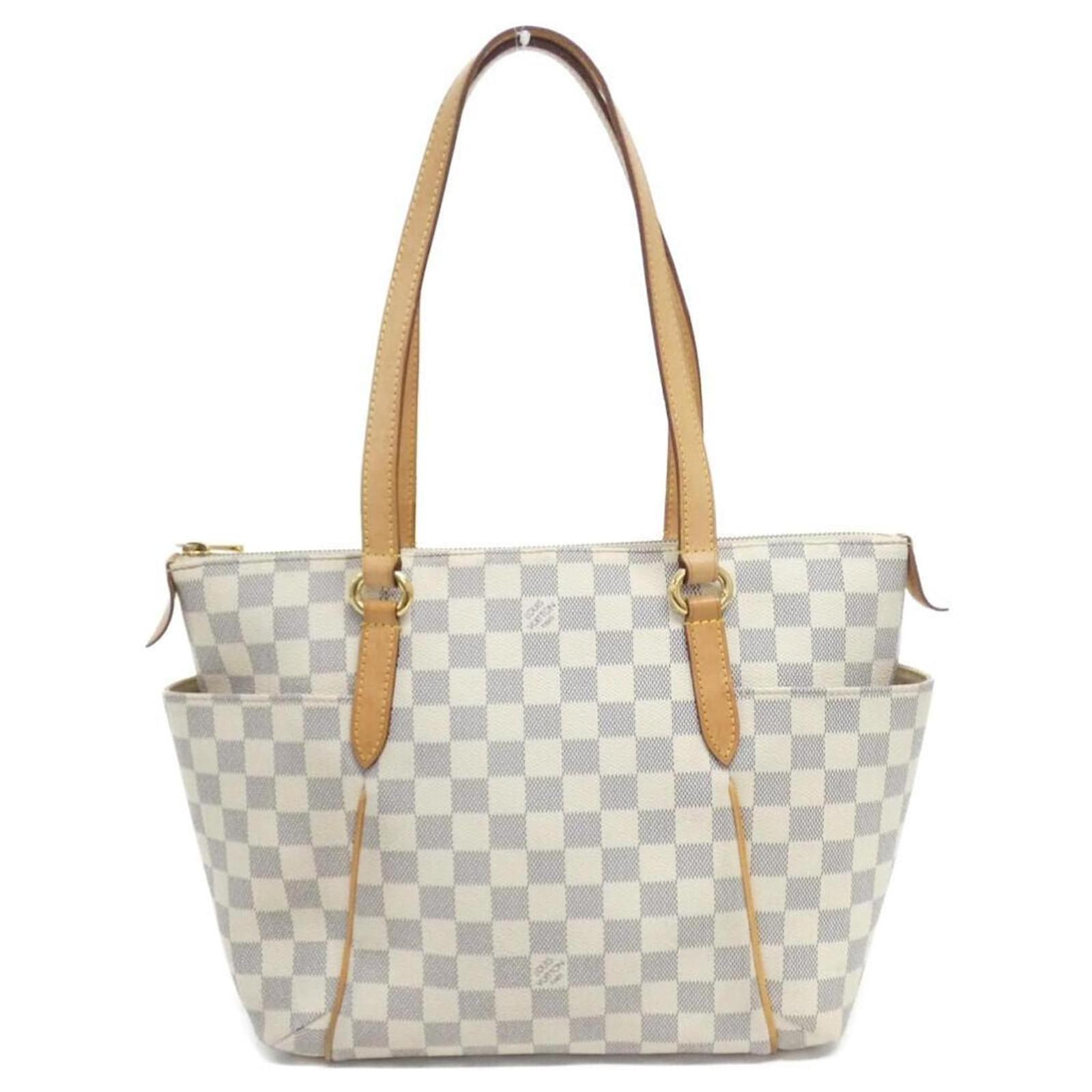 Louis Vuitton Damier Azur Totally PM Handbag Blue Cloth ref.2276698 ...
