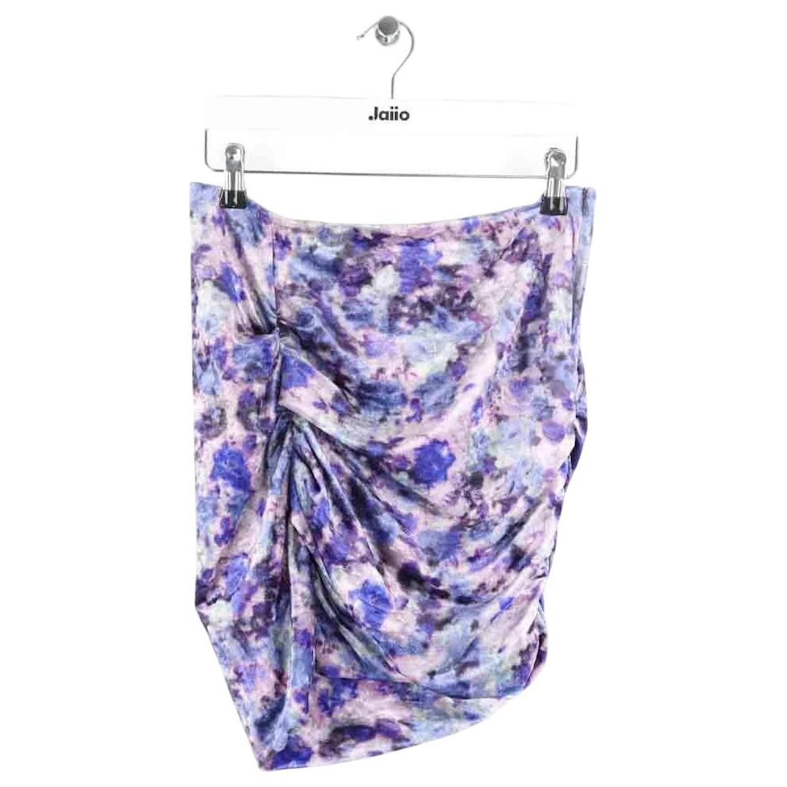 Isabel Marant Purple mini skirt Polyamide ref.2277181 - Joli Closet