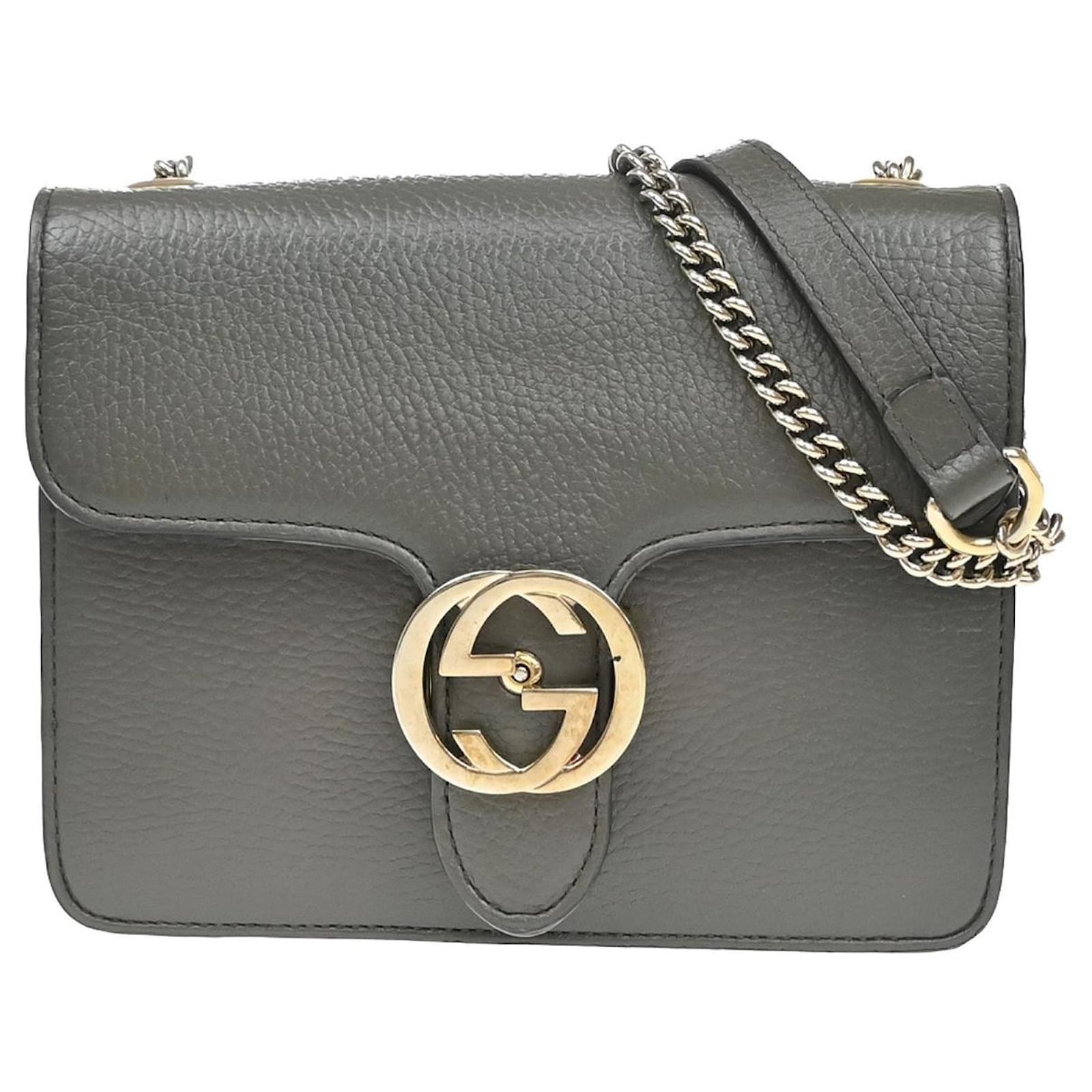 Gucci Interlocking Brown Leather ref.JC2277712 (Sold) - Joli Closet