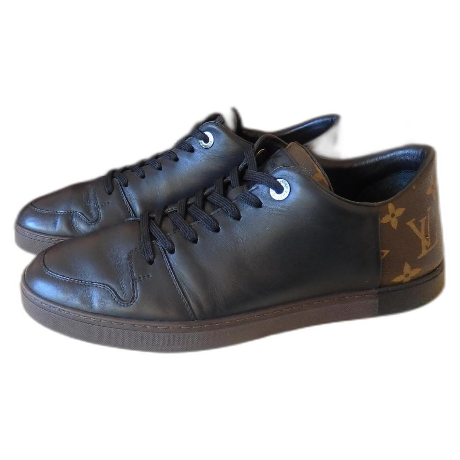 Louis Vuitton Line Up Sneaker LV Monogram EU40.5 UK6 Brown Black ...