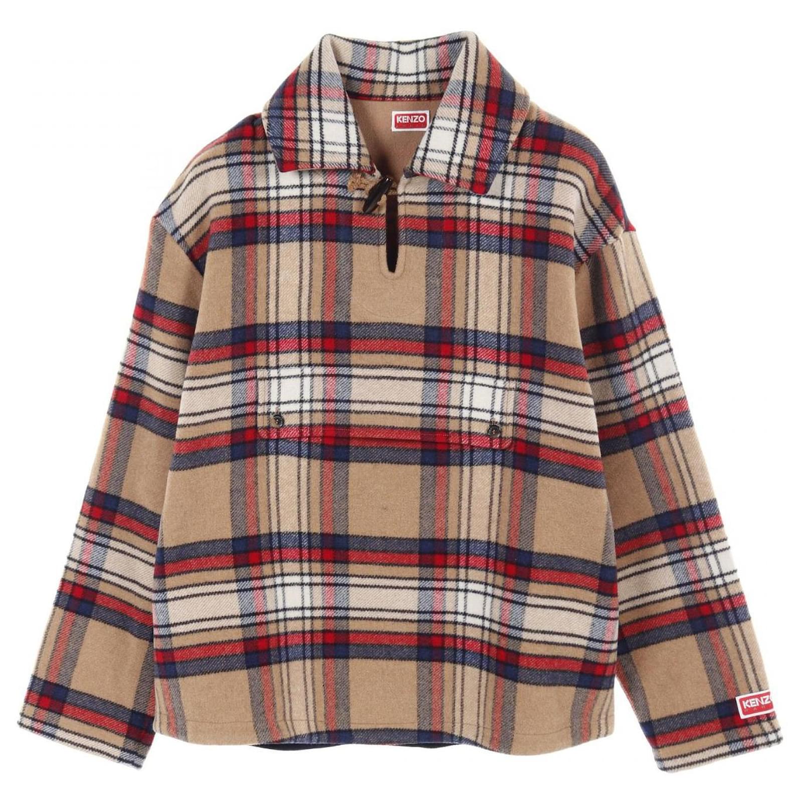 Kenzo Wool Top Brown ref.2298392 - Joli Closet