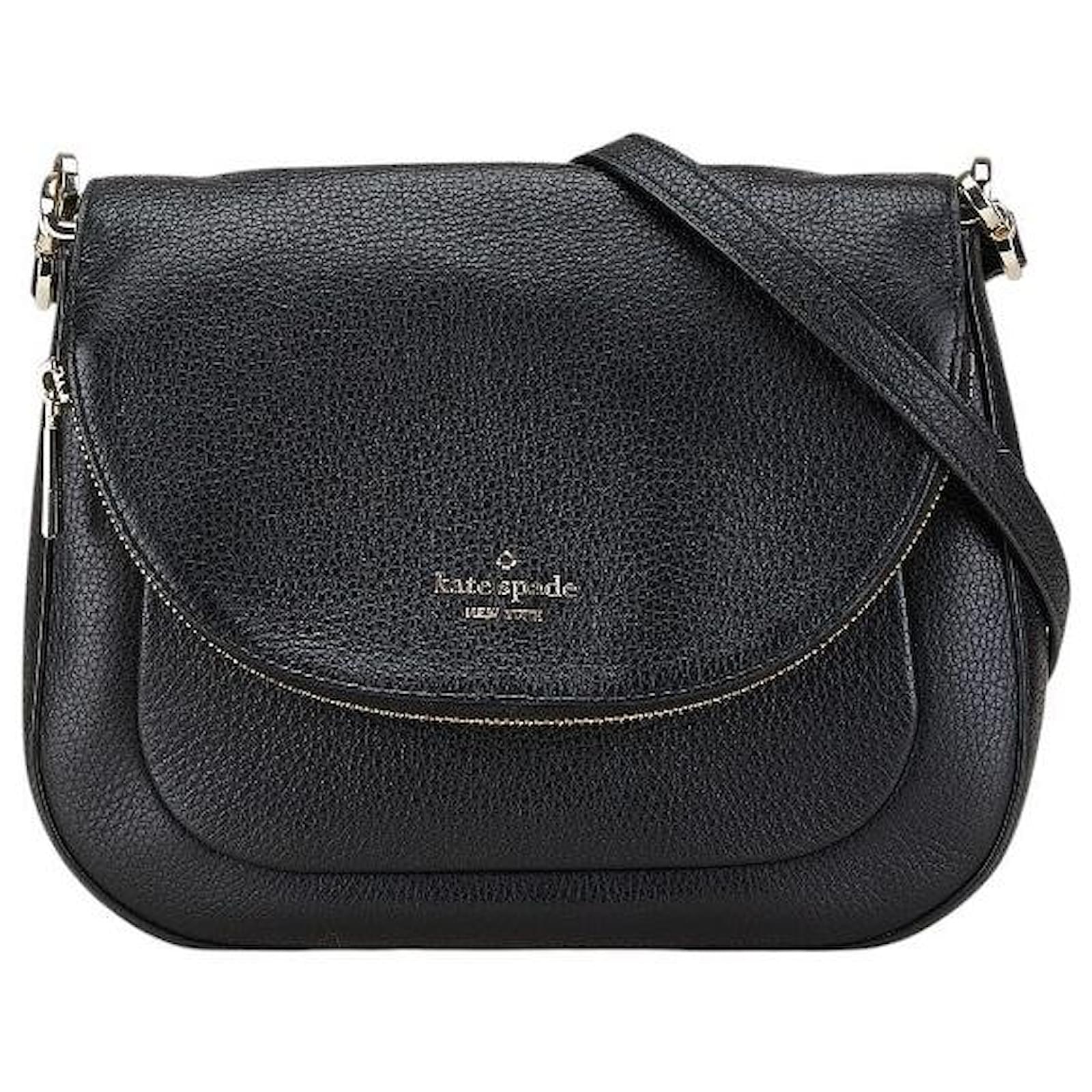 Kate Spade Pebble Leather Layla Shoulder Bag WKR00330 Black ref.2302083 ...