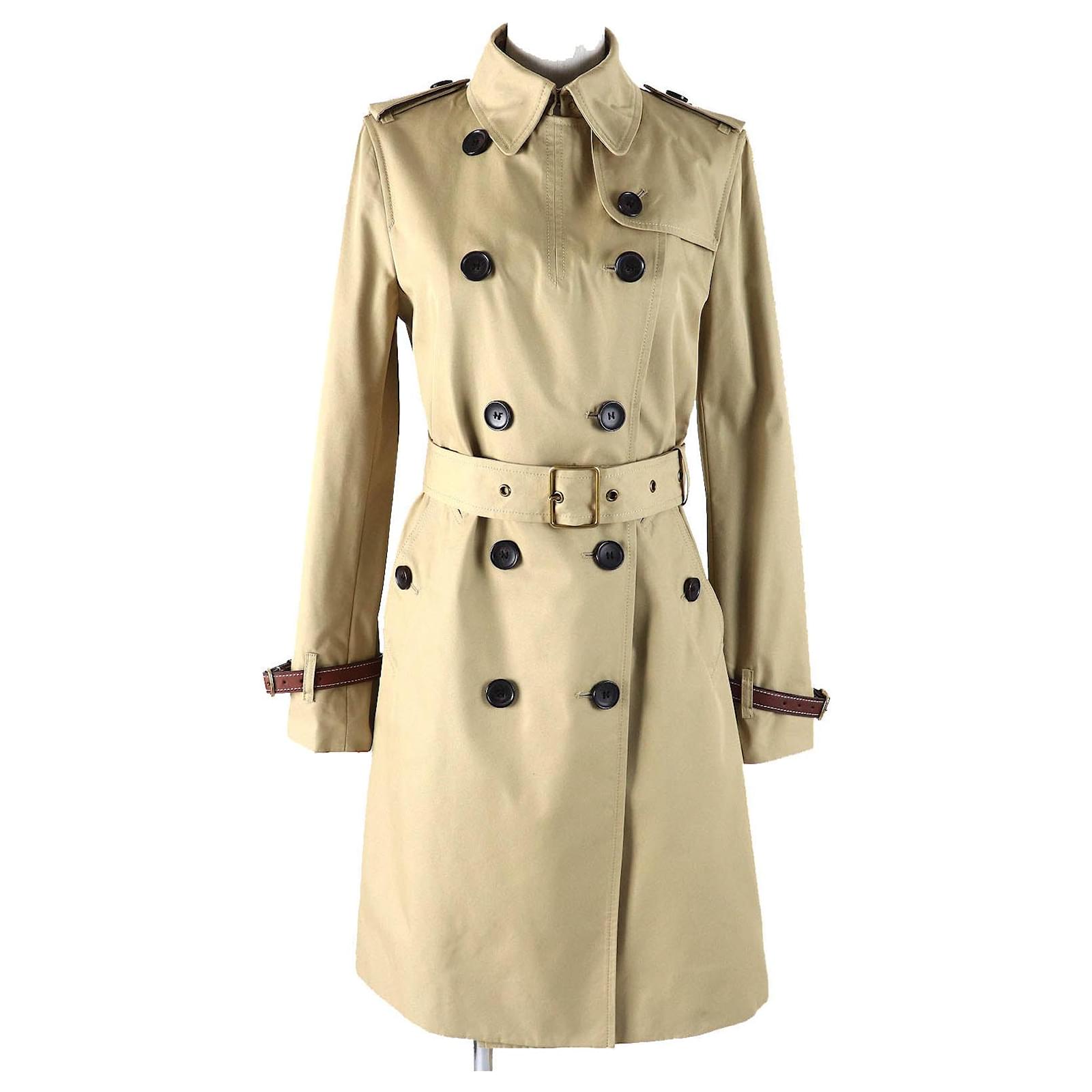 Coach Women's Trench Coat, Light Khaki, S Brown ref.2315665 - Joli Closet