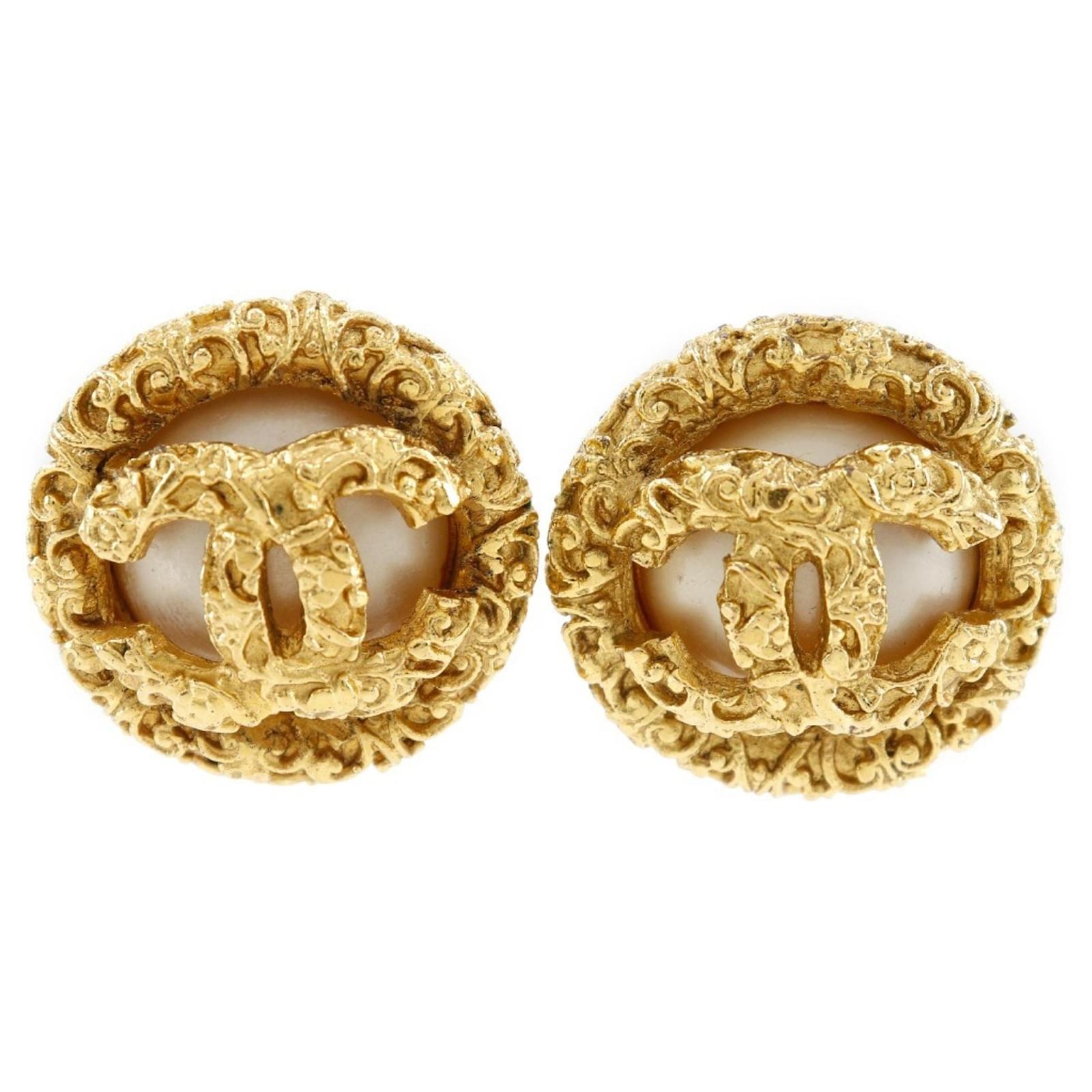 Chanel Coco Mark Golden Gold-plated ref.2321981 - Joli Closet
