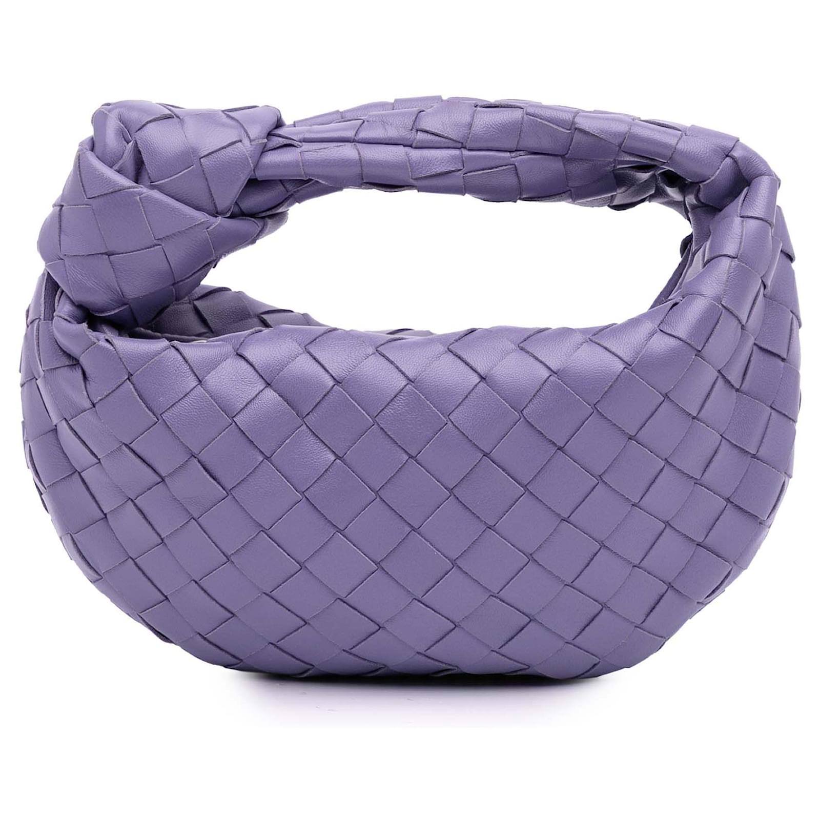 Bottega Veneta Purple Mini Nappa Intrecciato Jodie Leather ref.2327032 ...