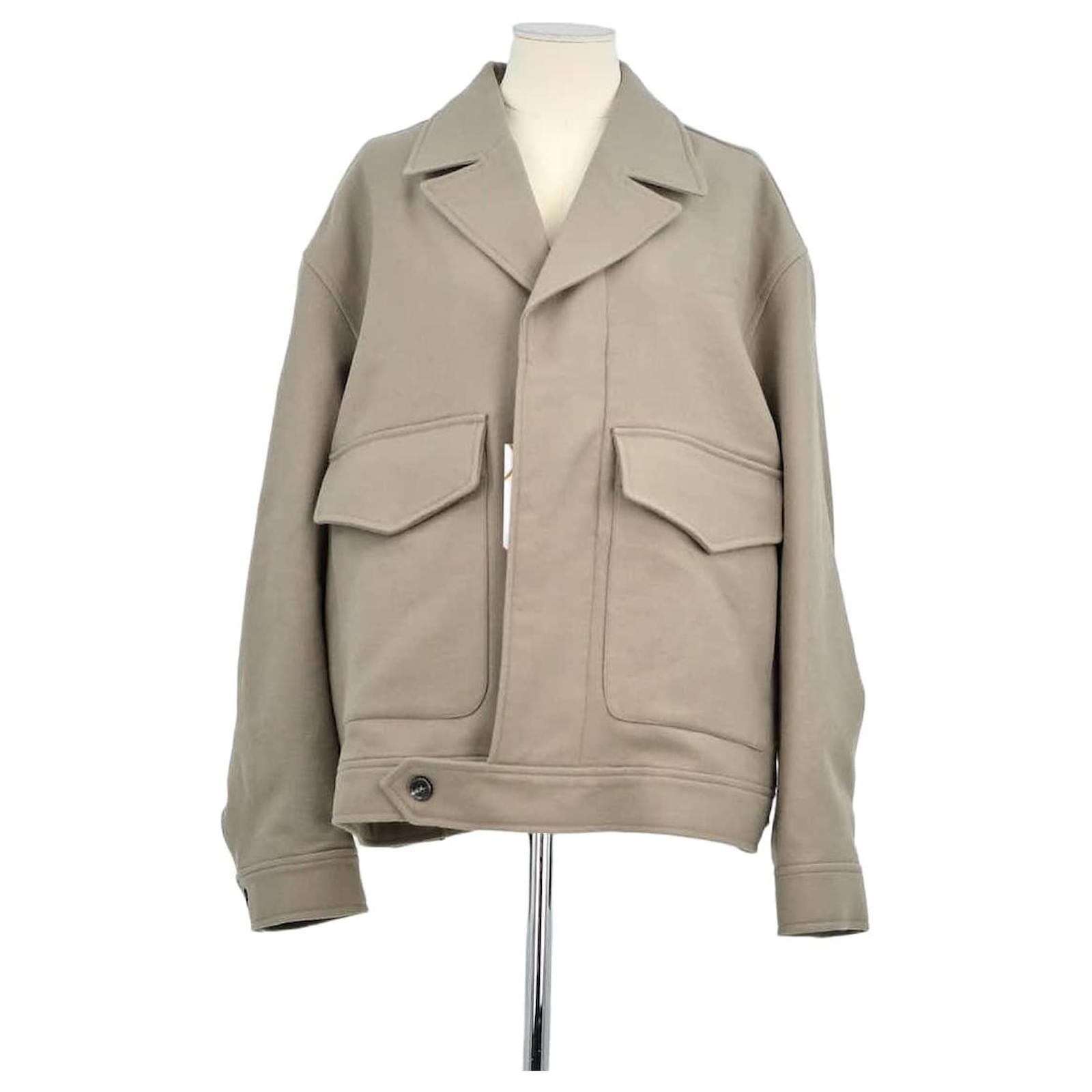 Ami Wool jacket Beige ref.2328570 - Joli Closet