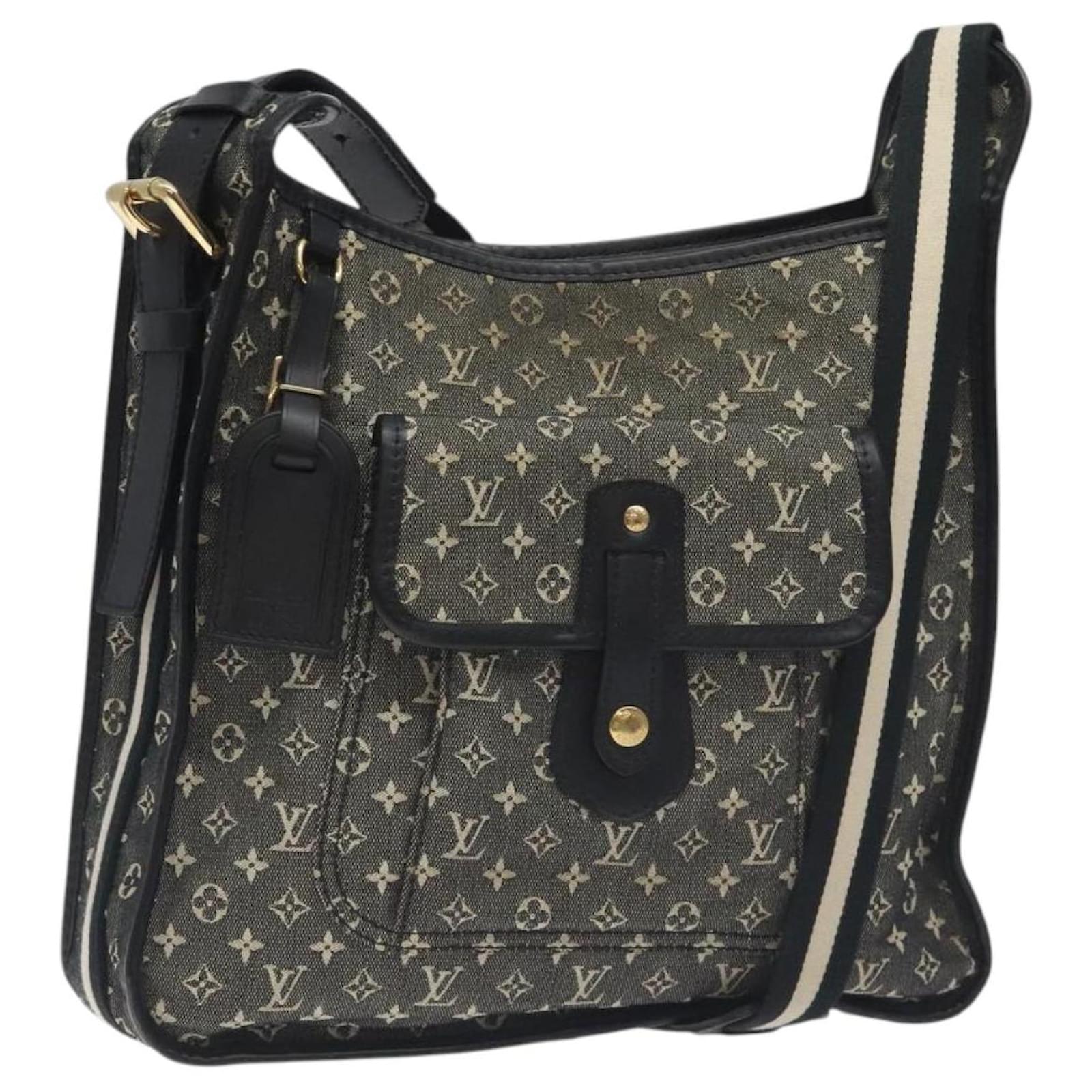 LOUIS VUITTON Monogram Mini Buzas Marie Kate Bag Black M92320 LV Auth ...
