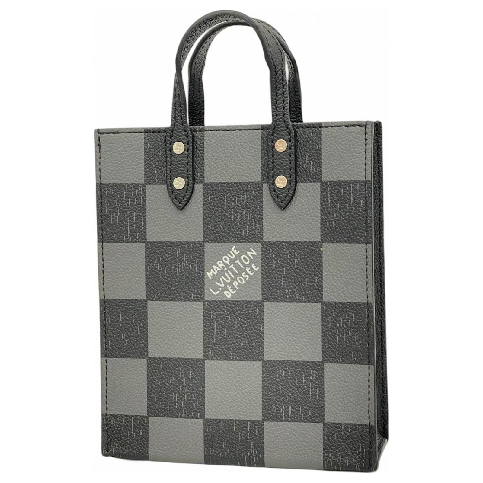Louis Vuitton Damier Checkerboard Handbag Black ref.2331886 - Joli Closet