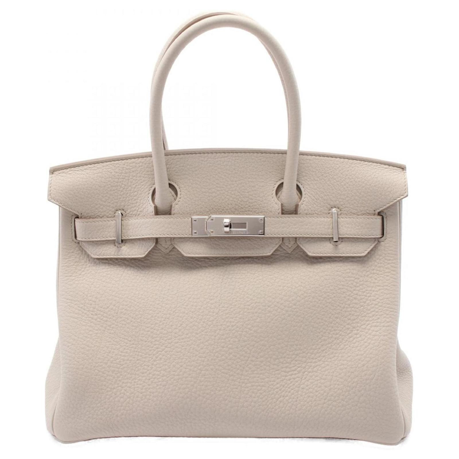 Hermès Birkin 30 Cream Leather ref.2333527 - Joli Closet