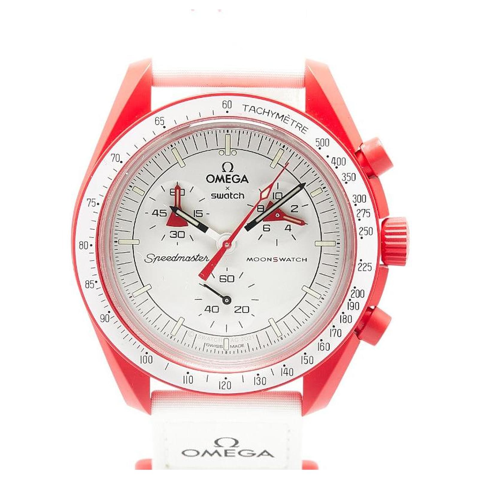 Omega MoonSwatch Mission to Mars Ceramic Red ref.2338137 - Joli Closet
