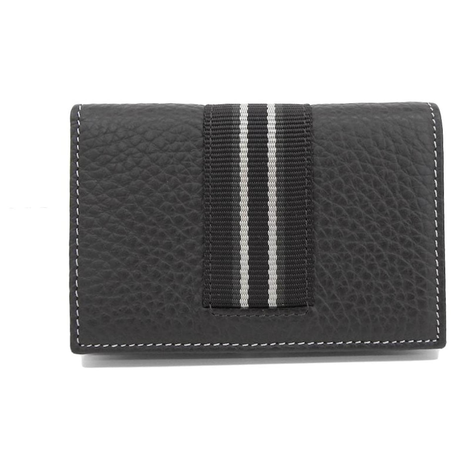 Alfred Dunhill Dunhill Leather Key Case Brown Gold Hardware Dark brown ...