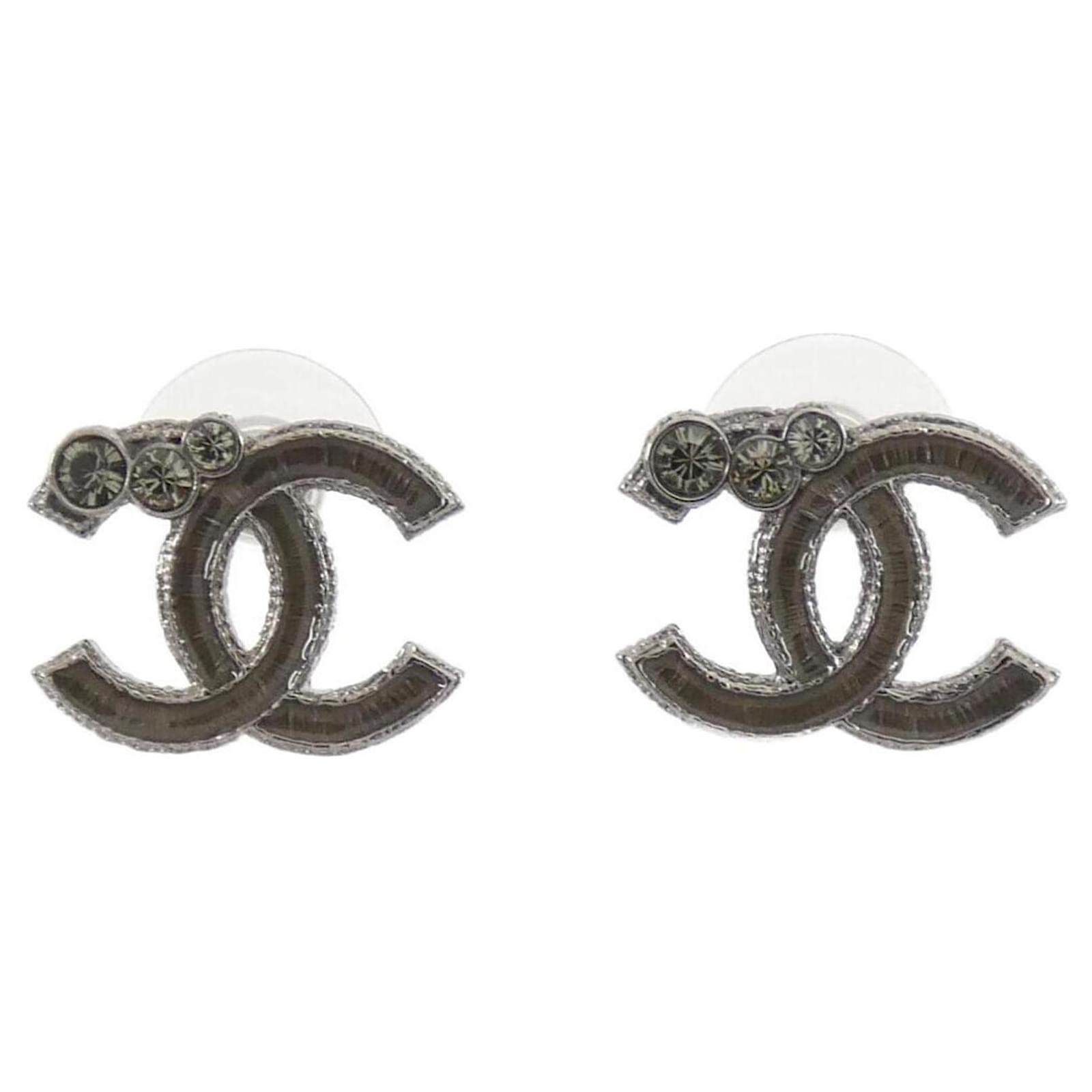 Chanel Coco Mark Silvery Gold-plated ref.JC2345528 (Sold) - Joli Closet
