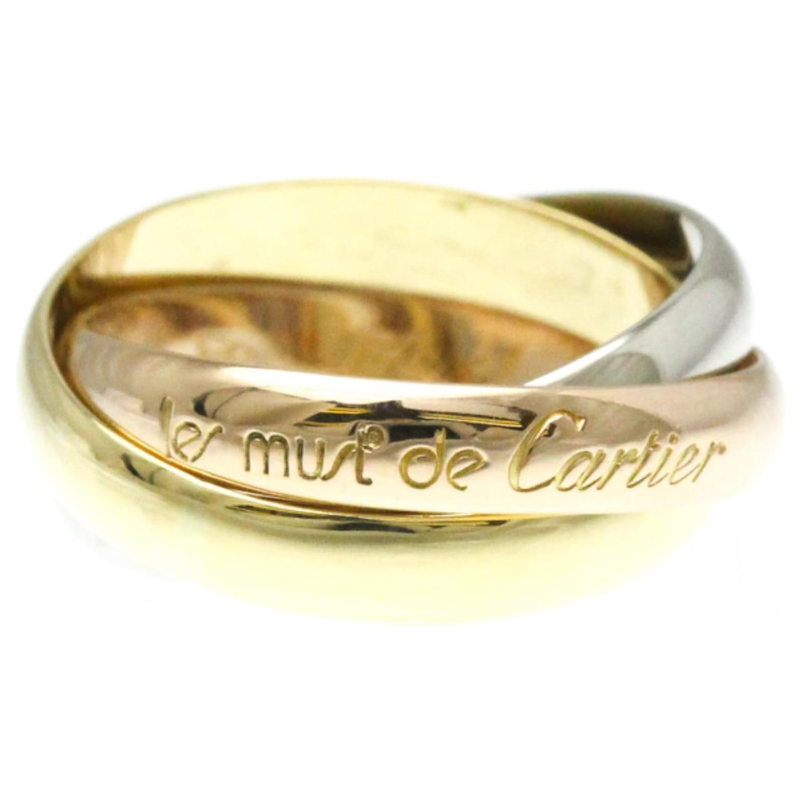 Cartier Trinity Golden White gold ref.2352595 - Joli Closet