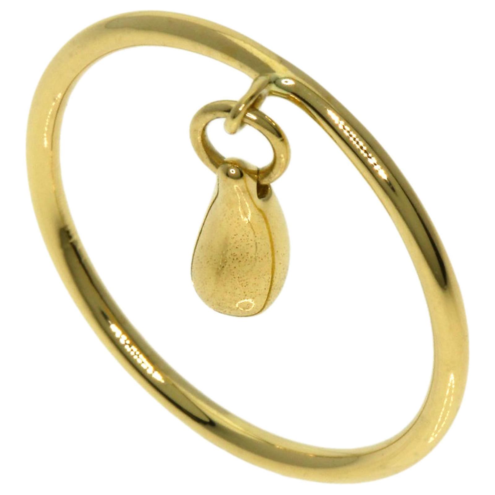 Tiffany & Co. 18K Yellow Gold Teardrop Band Ring ref.2356901 - Joli Closet