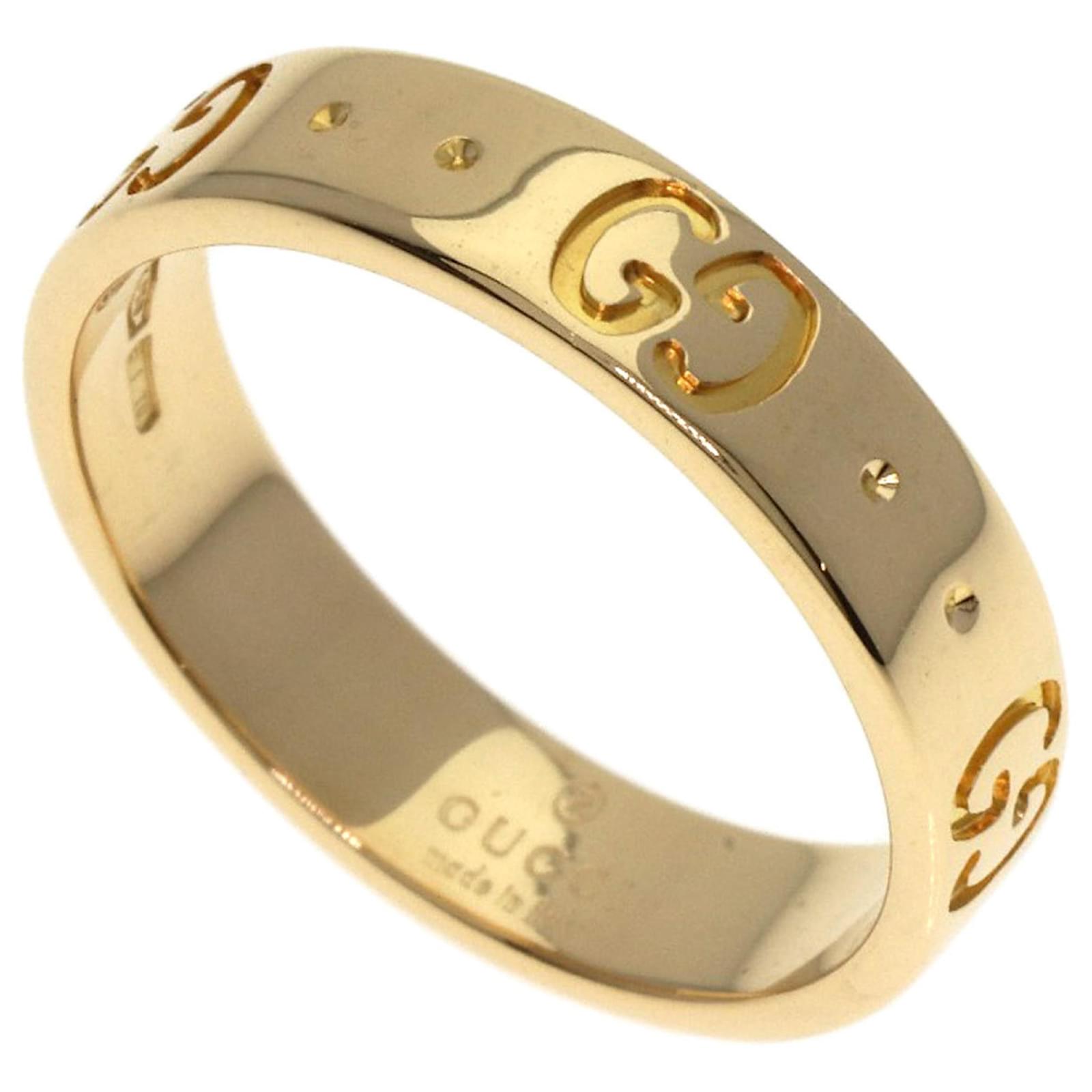 Gucci Icon #8 Ring in 18K Yellow Gold ref.2356964 - Joli Closet