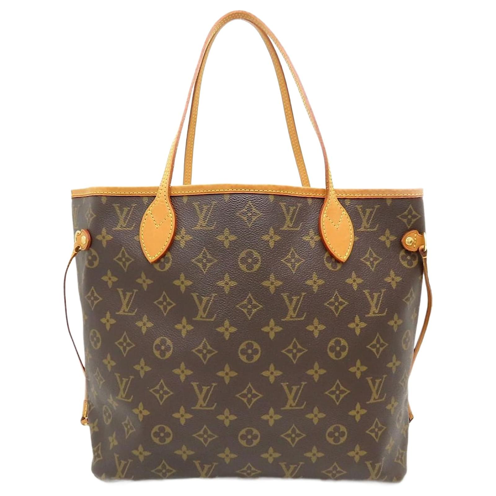 Louis Vuitton Neverfull MM Brown Cloth ref.2358576 - Joli Closet