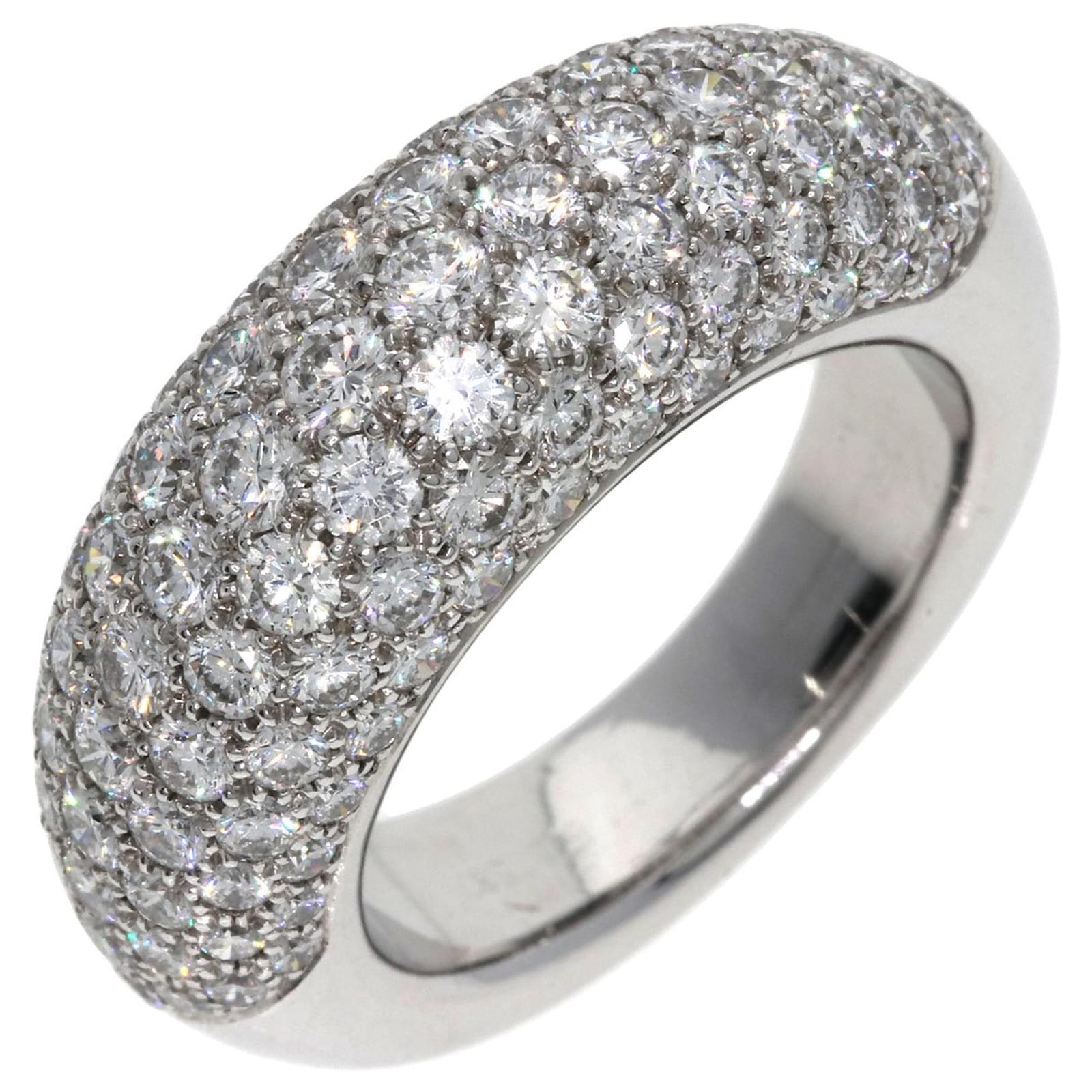 Chaumet Aneau Diamond Large Ring in 18K White Gold ref.2359679 - Joli ...