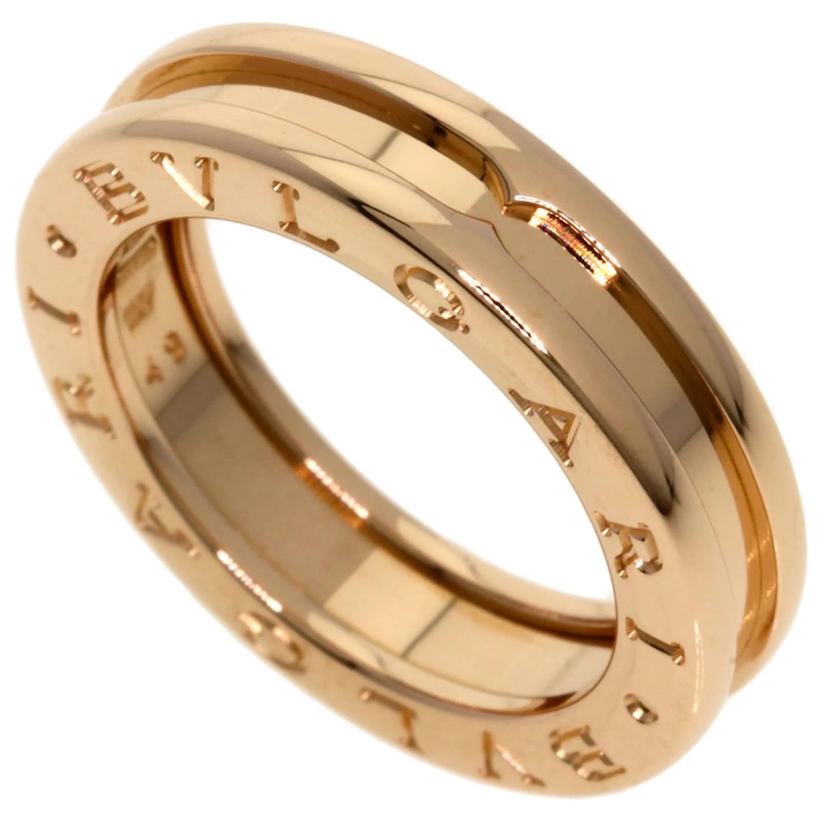 Bulgari Bvlgari B.zero1 Band Ring in 18K Pink Gold ref.2360559 - Joli ...