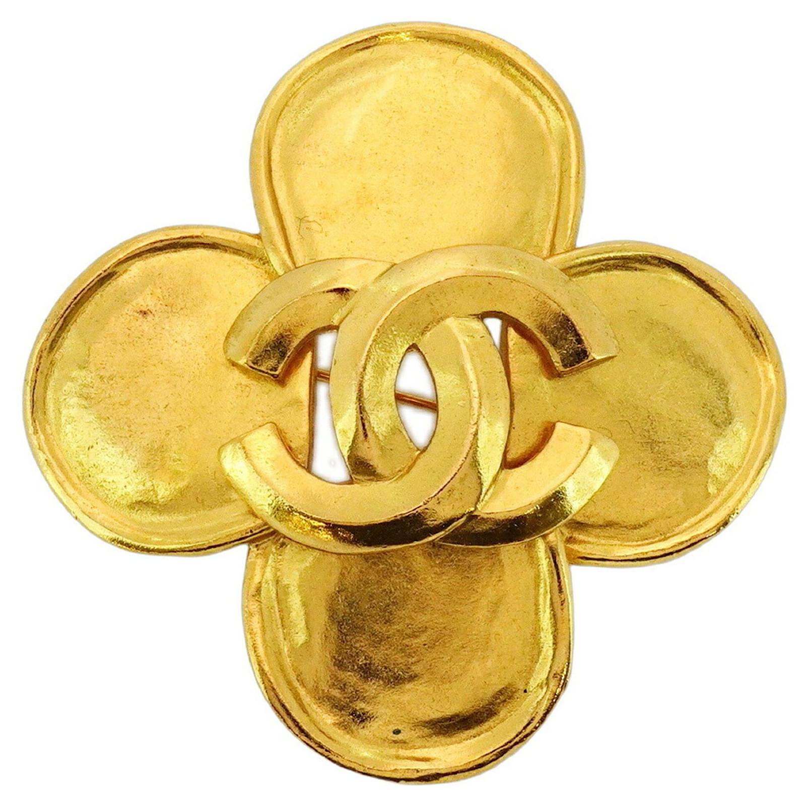 Chanel Coco Mark Golden Gold-plated ref.2363400 - Joli Closet