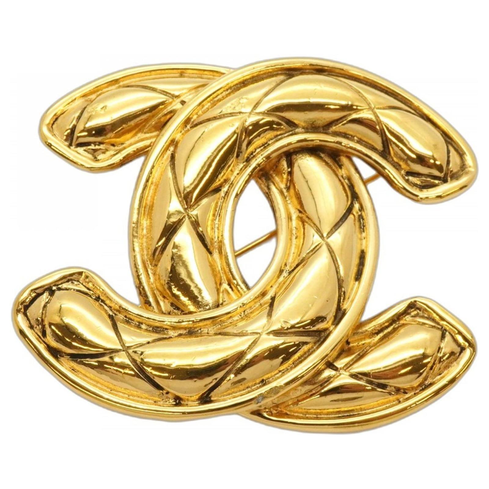 Chanel Coco Mark Golden Gold-plated ref.2364481 - Joli Closet