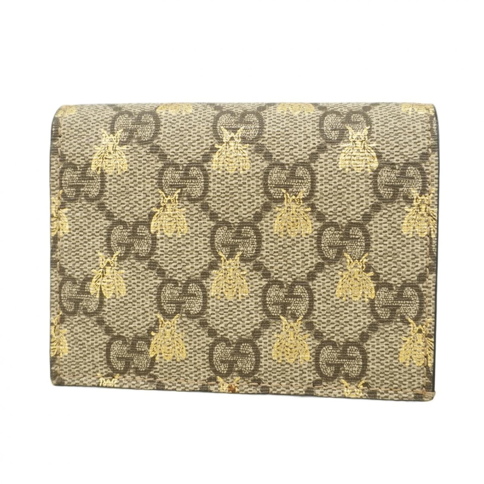 Gucci GG Supreme Bee Wallet (Sold) - Joli Closet