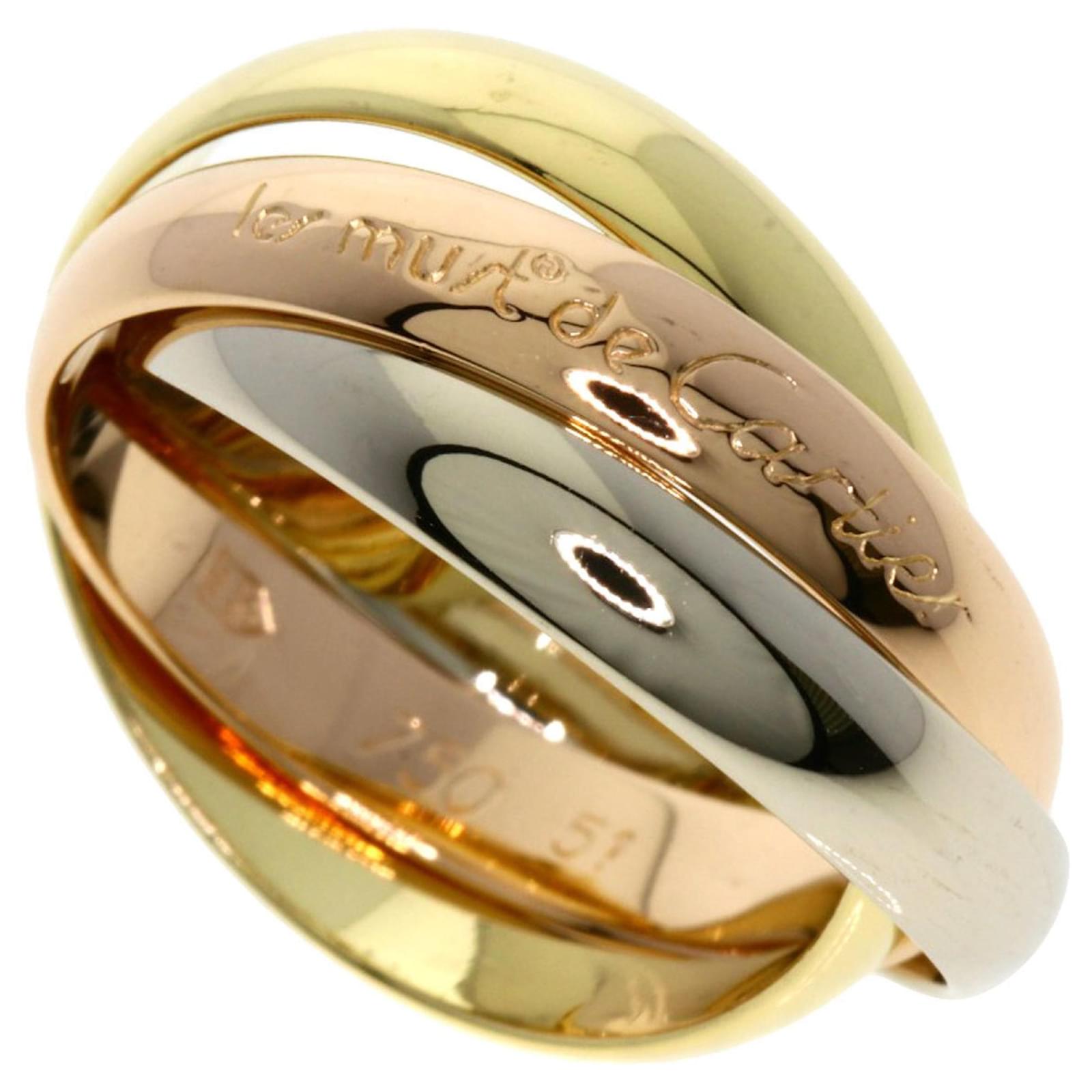 Cartier Trinity Golden Yellow gold ref.2365392 - Joli Closet