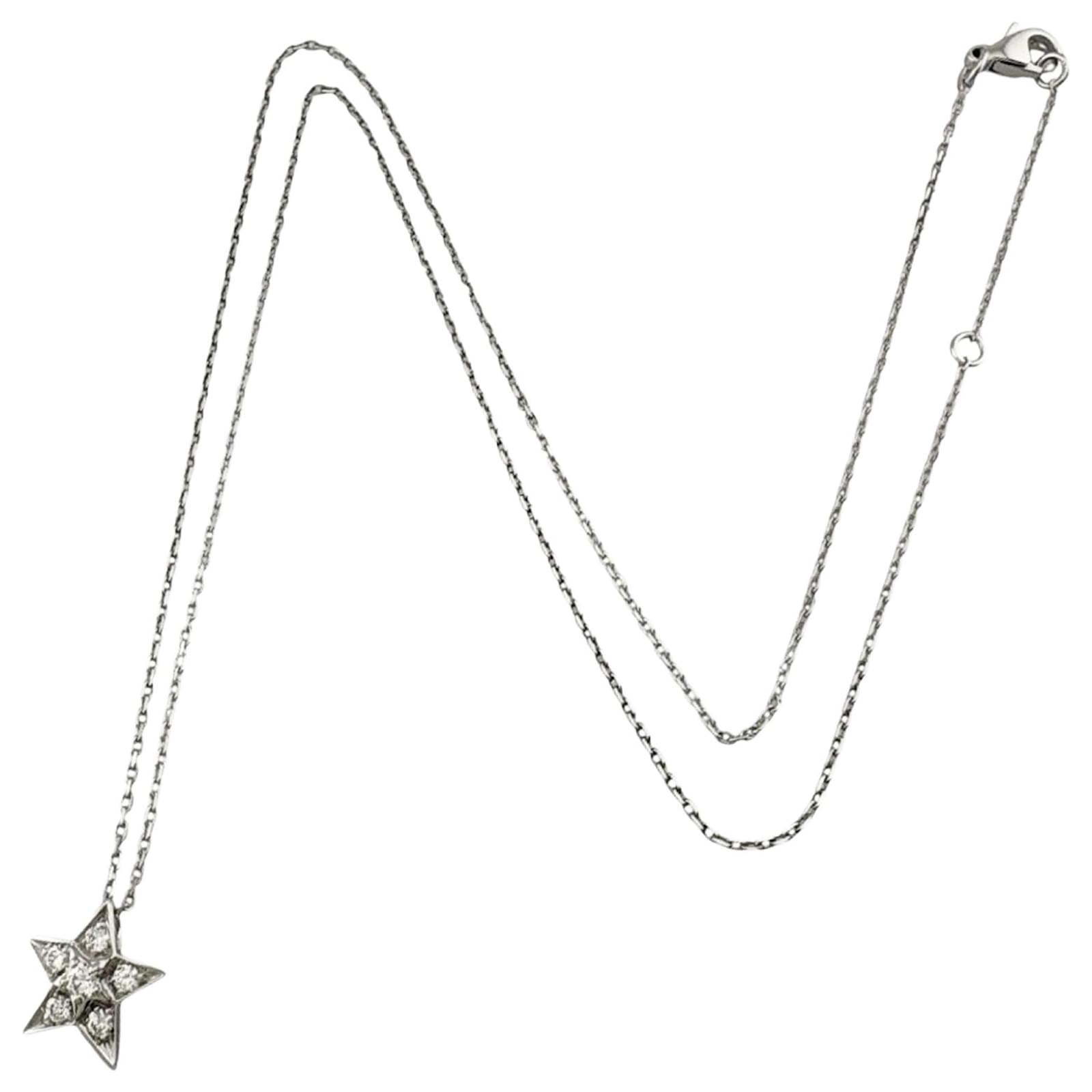 Chanel Comet Star Silvery White gold ref.2369535 - Joli Closet
