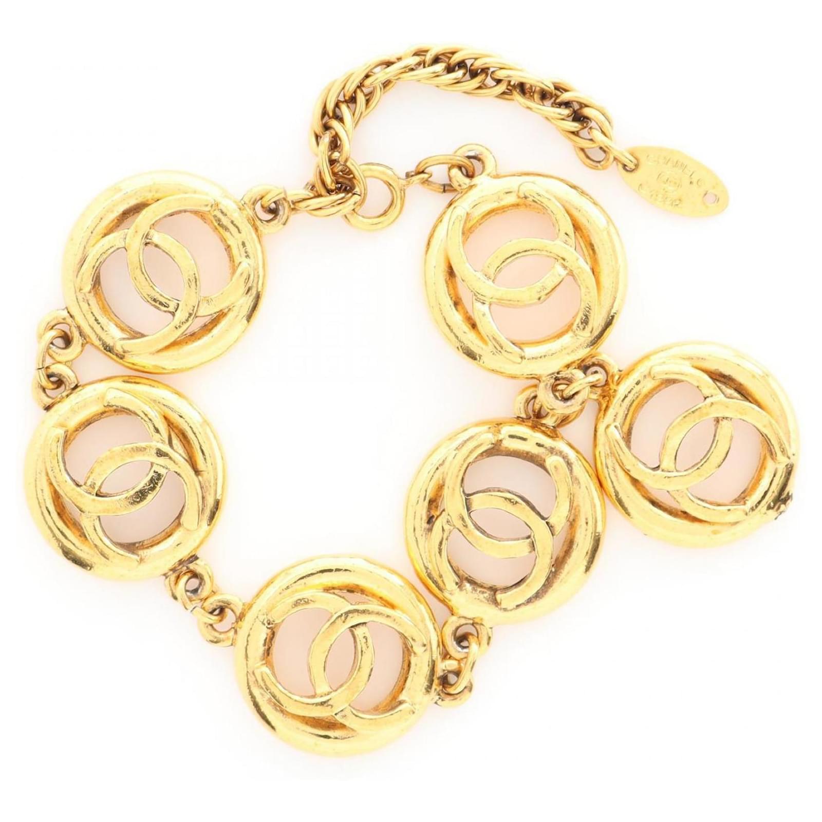 Chanel Coco Mark Golden Gold-plated ref.2389874 - Joli Closet