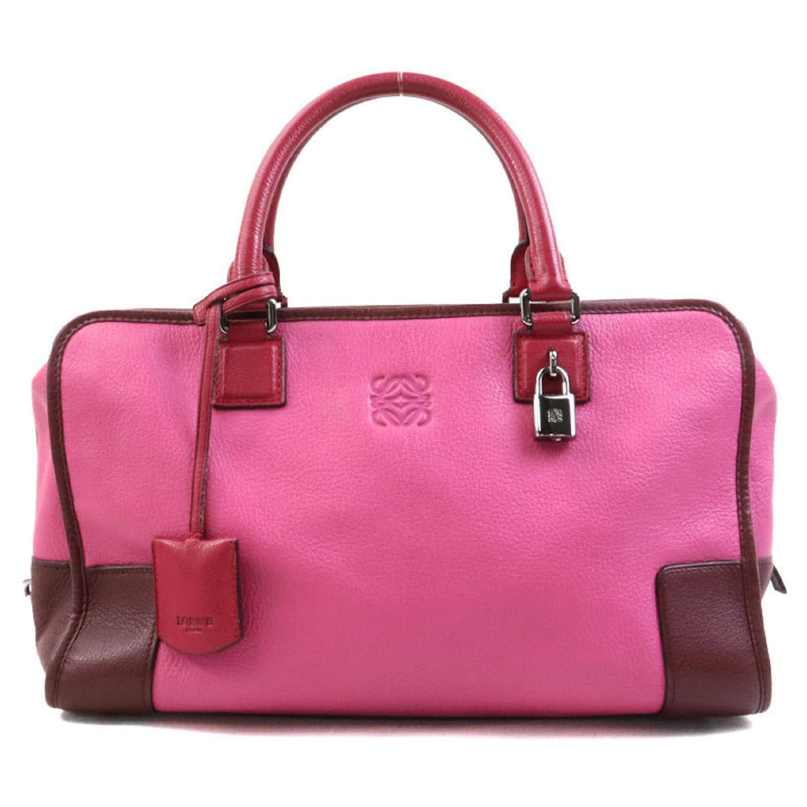 Loewe Amazona Pink Leather ref.2389943 - Joli Closet