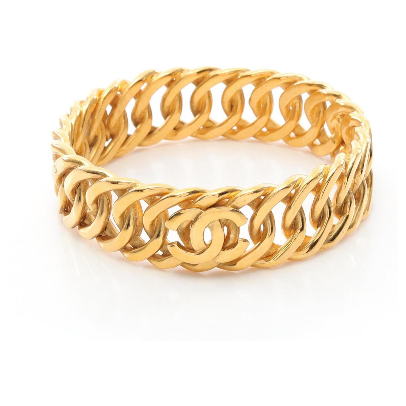 Chanel Coco Mark Golden Gold-plated ref.2390114 - Joli Closet