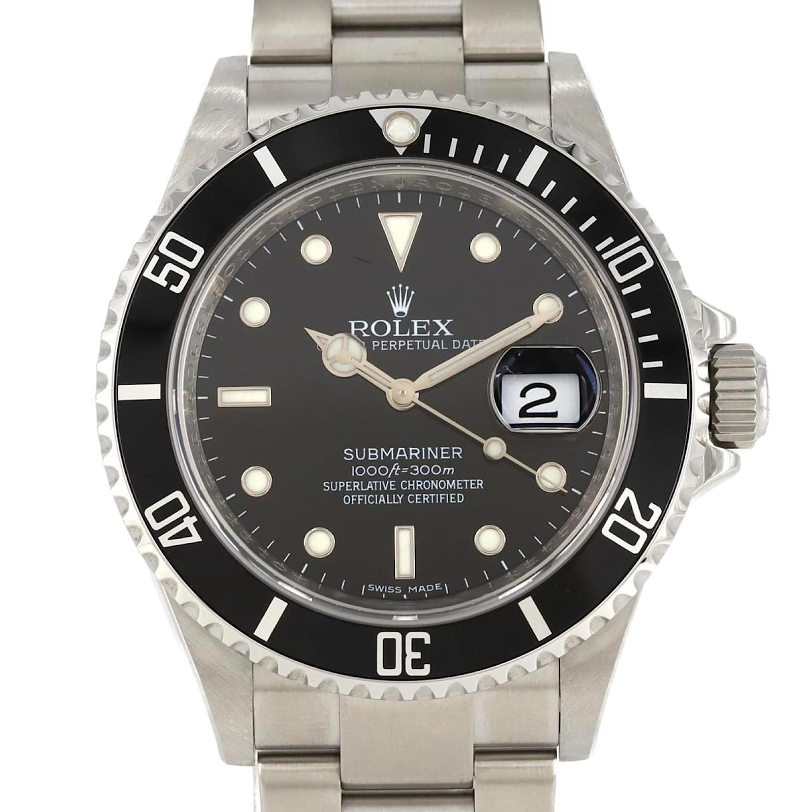 Rolex Submariner Date 16610 Automatic Watch Black ref.2396571 - Joli Closet
